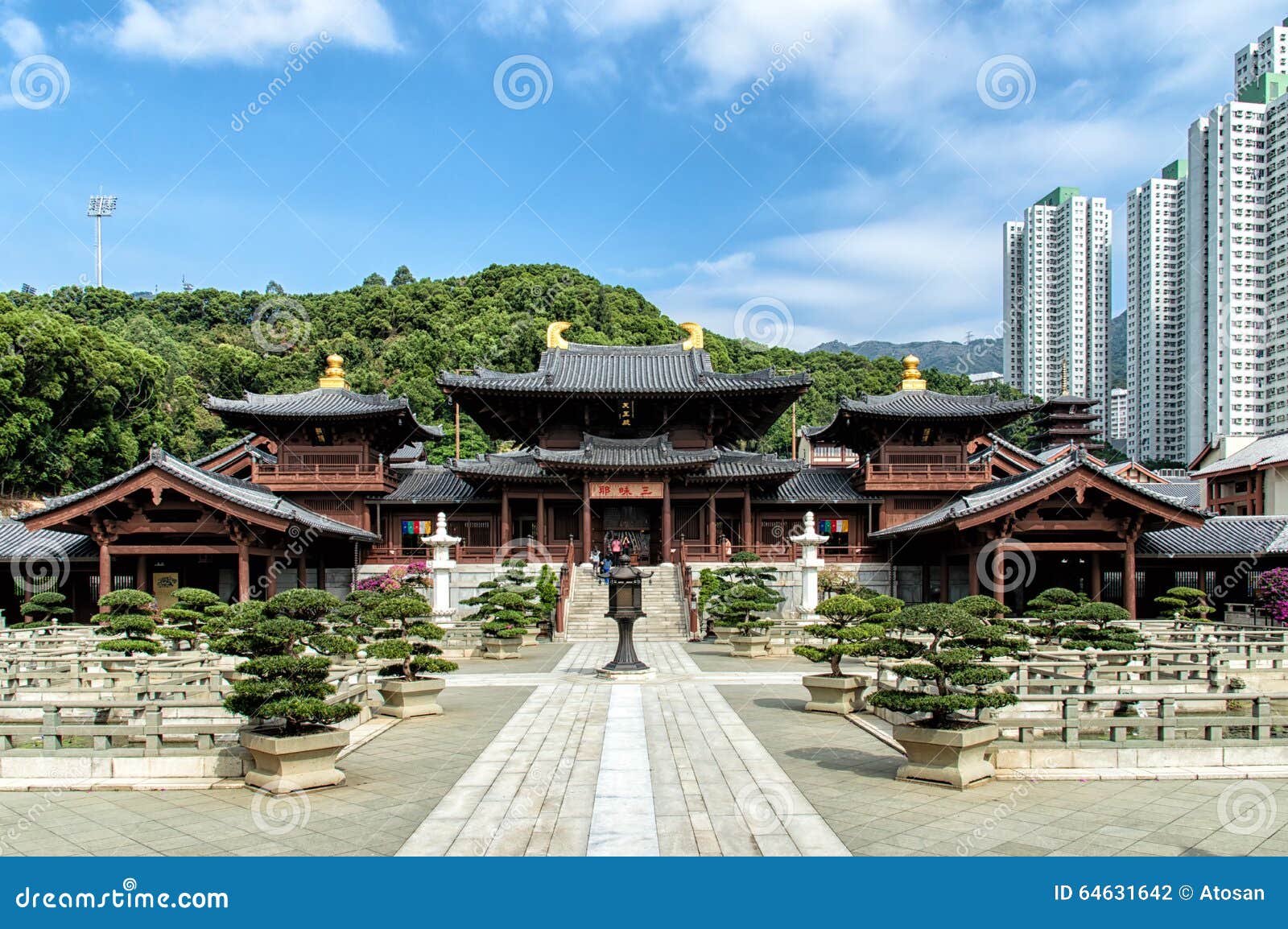 Convento de lin do qui, foto de stock. Imagem de templo - 64631642