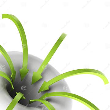 Convergence stock illustration. Illustration of concept - 25063341