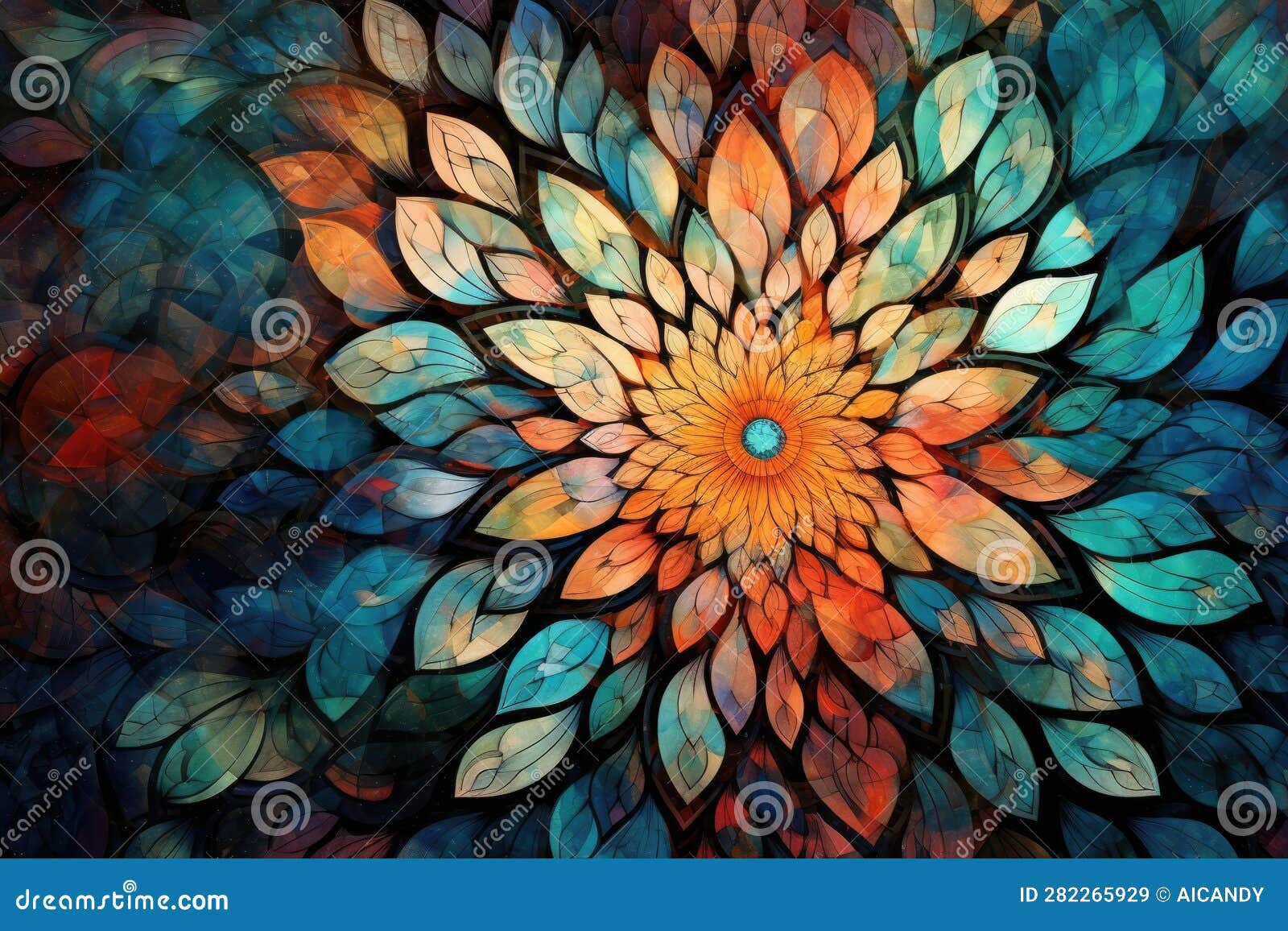 Convergence of Abstract Patterns and Textures, Reminiscent of an Ever ...