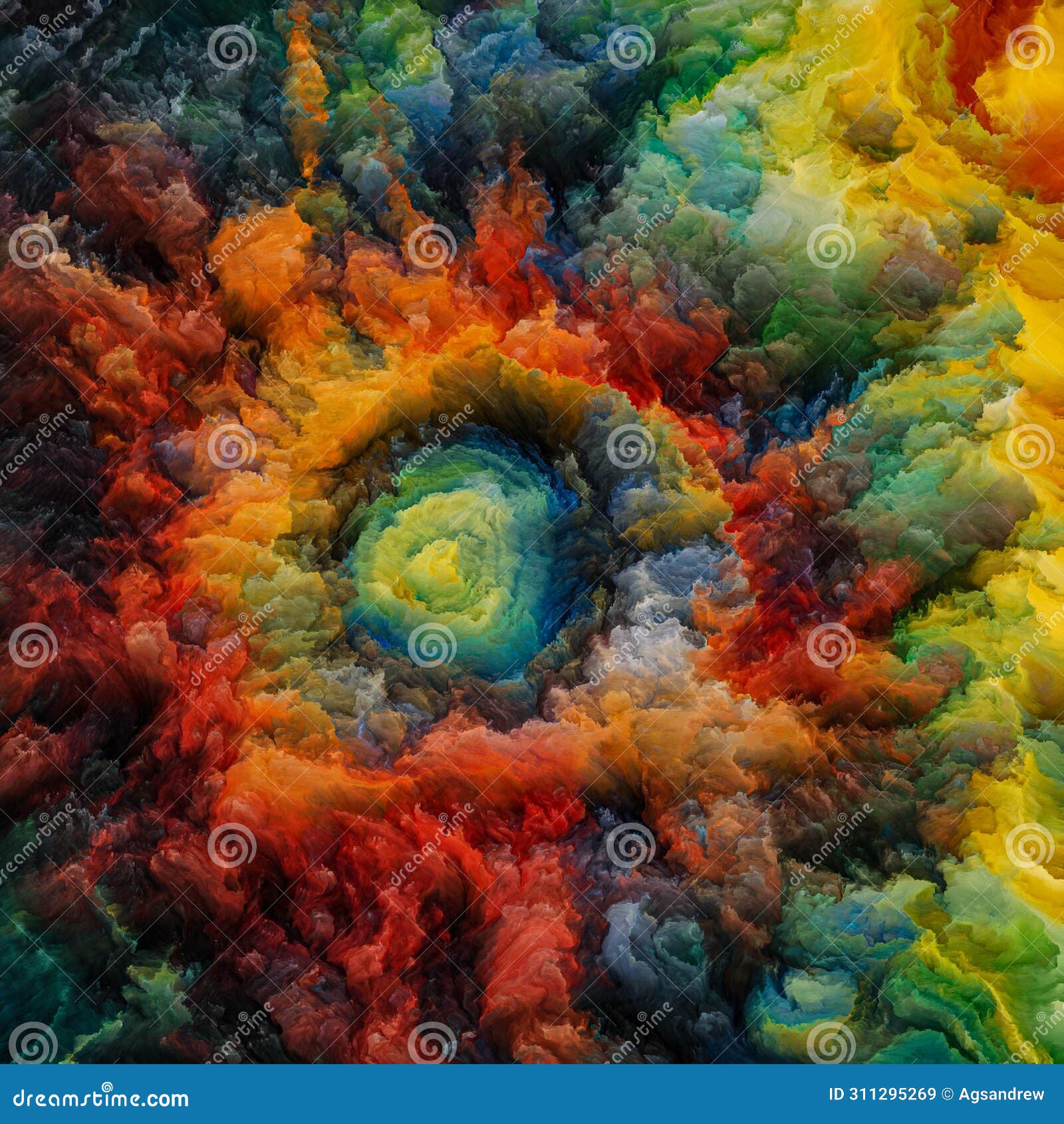 Convergence of Active Textures Stock Image - Image of incandescent ...