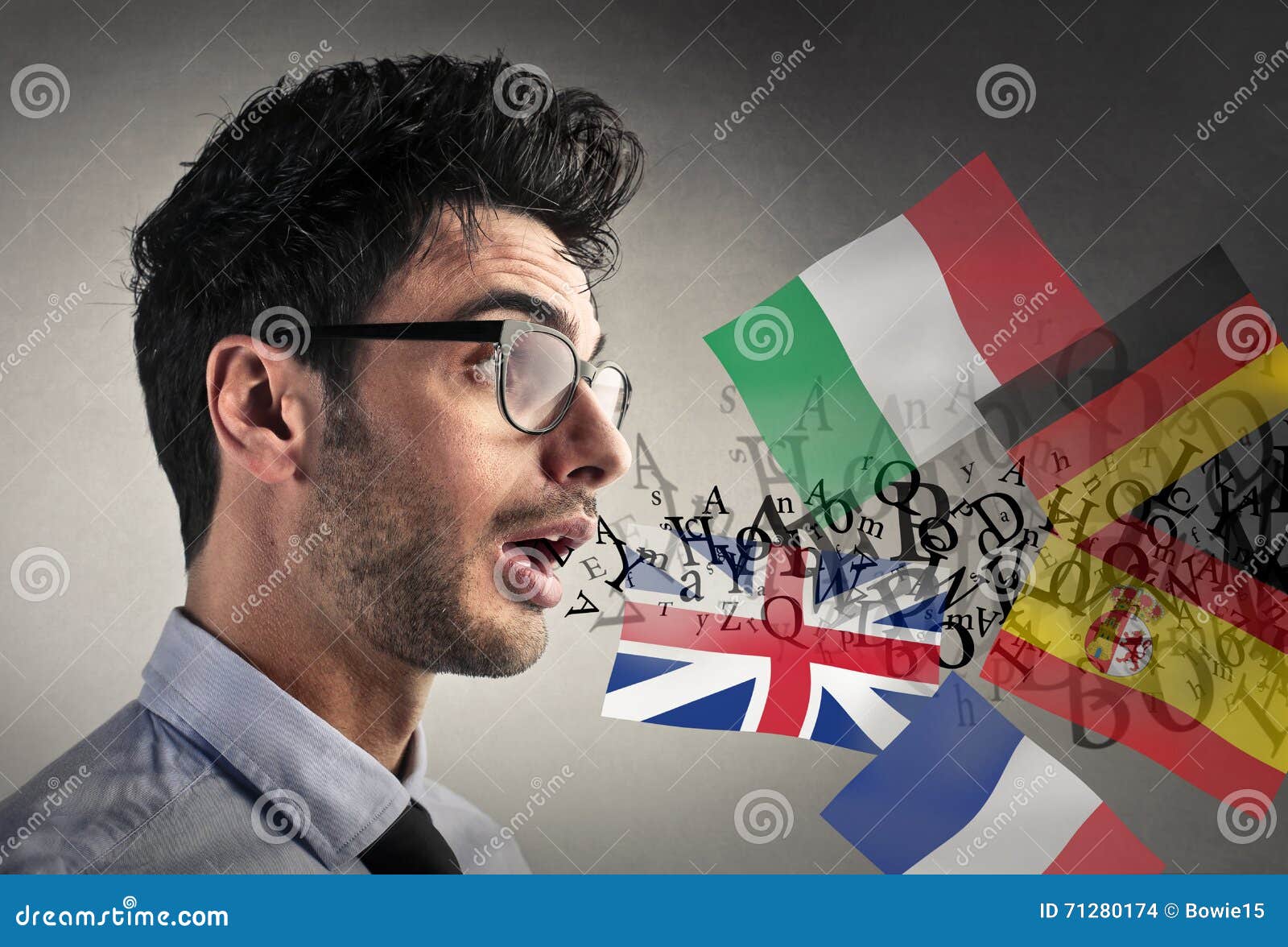 Conversação multilingue foto de stock. Imagem de discurso - 71280174