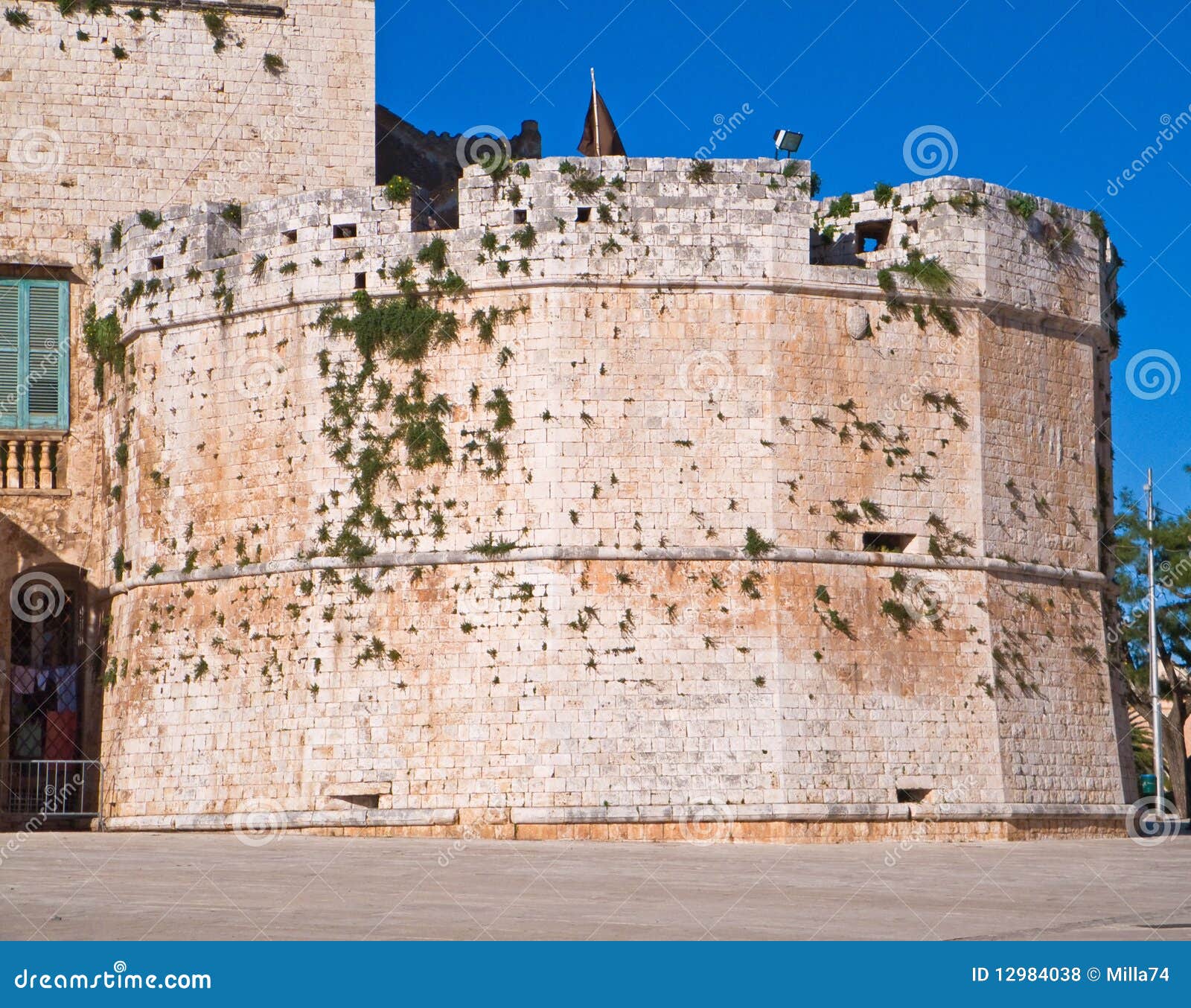 Conversano Castle. Apulia. stock photo. Image of conversano - 12984038