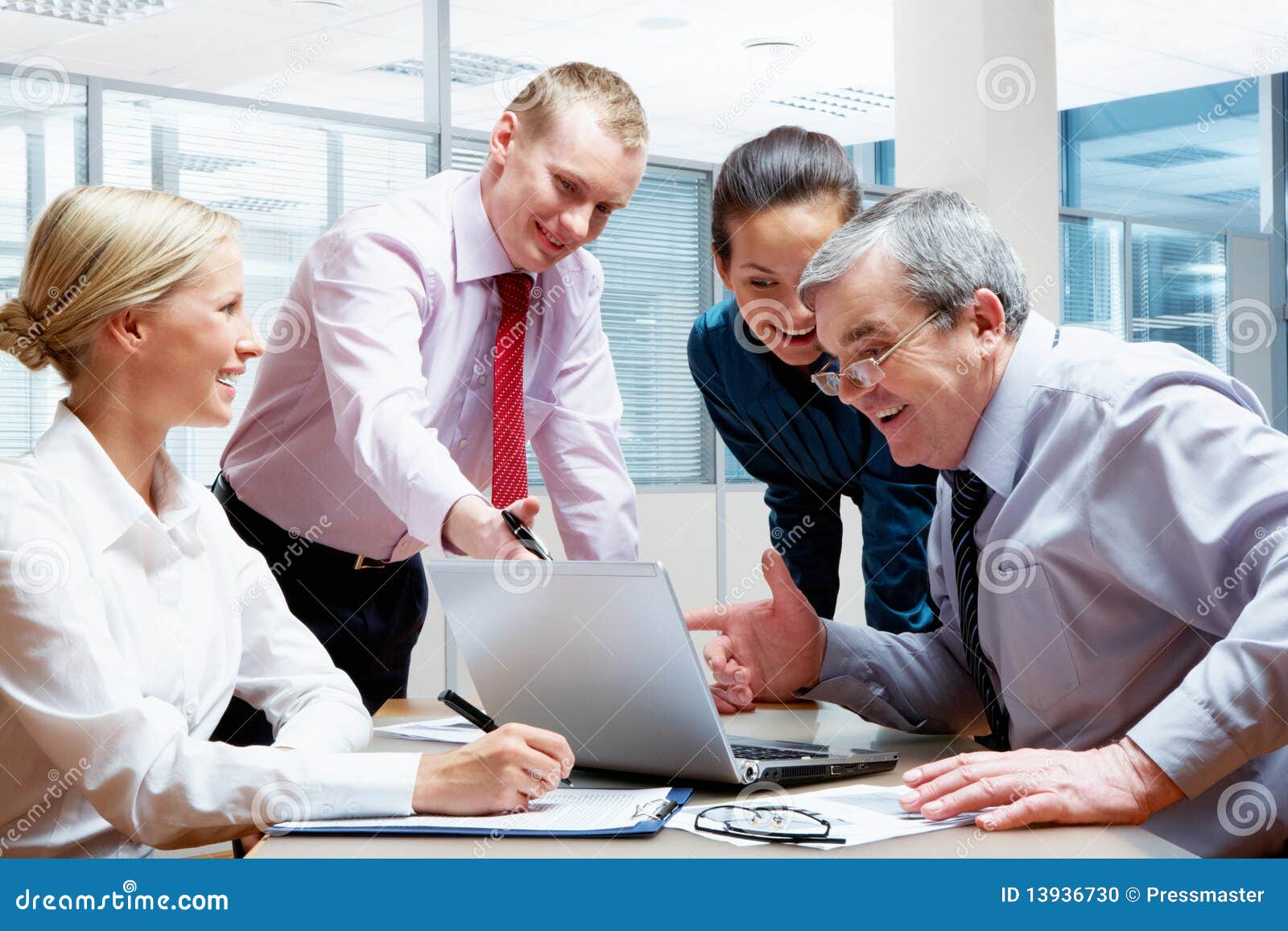 Conversation stock photo. Image of male, businesswoman - 13936730