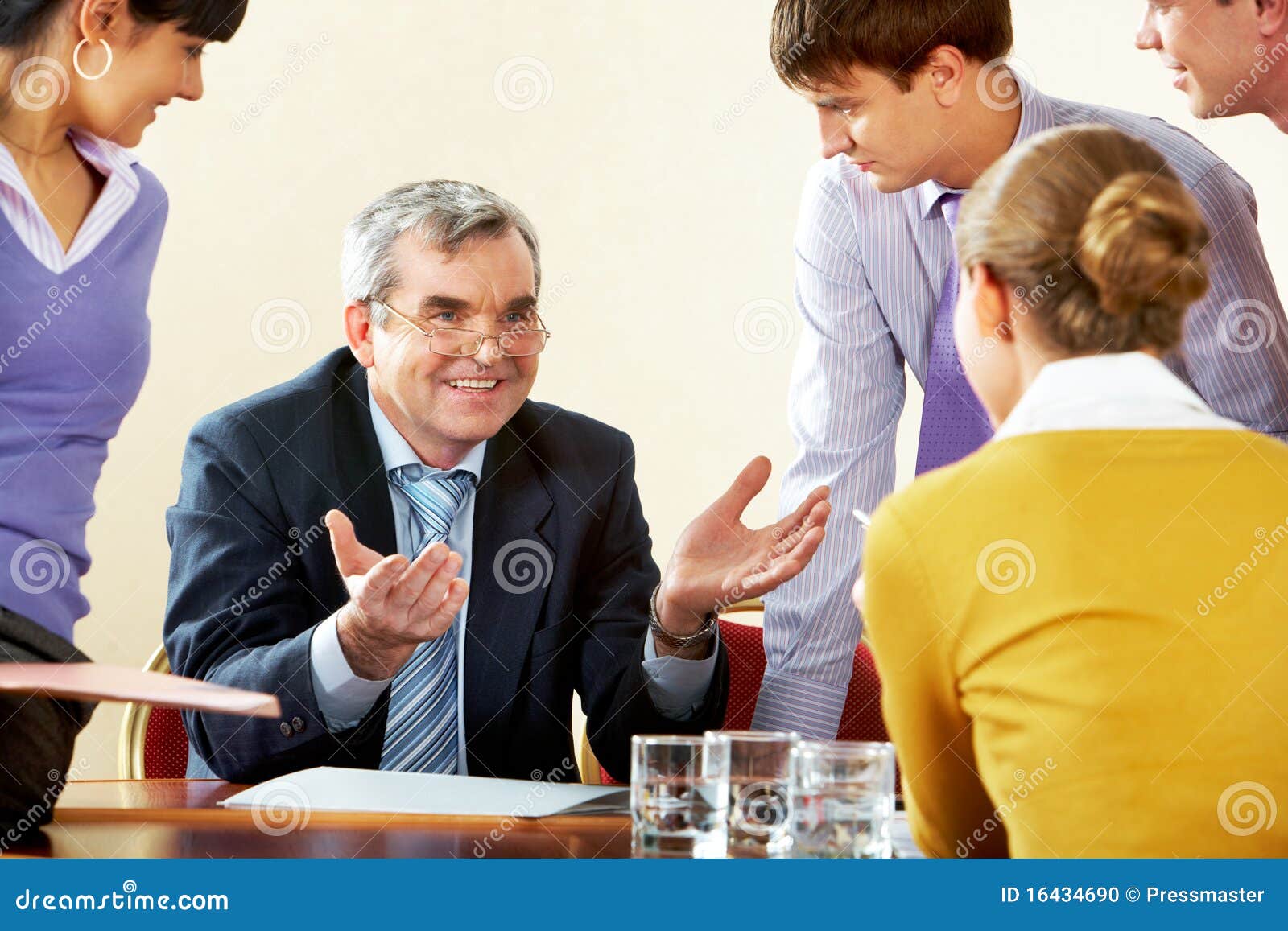 During conversation stock photo. Image of discussing - 16434690