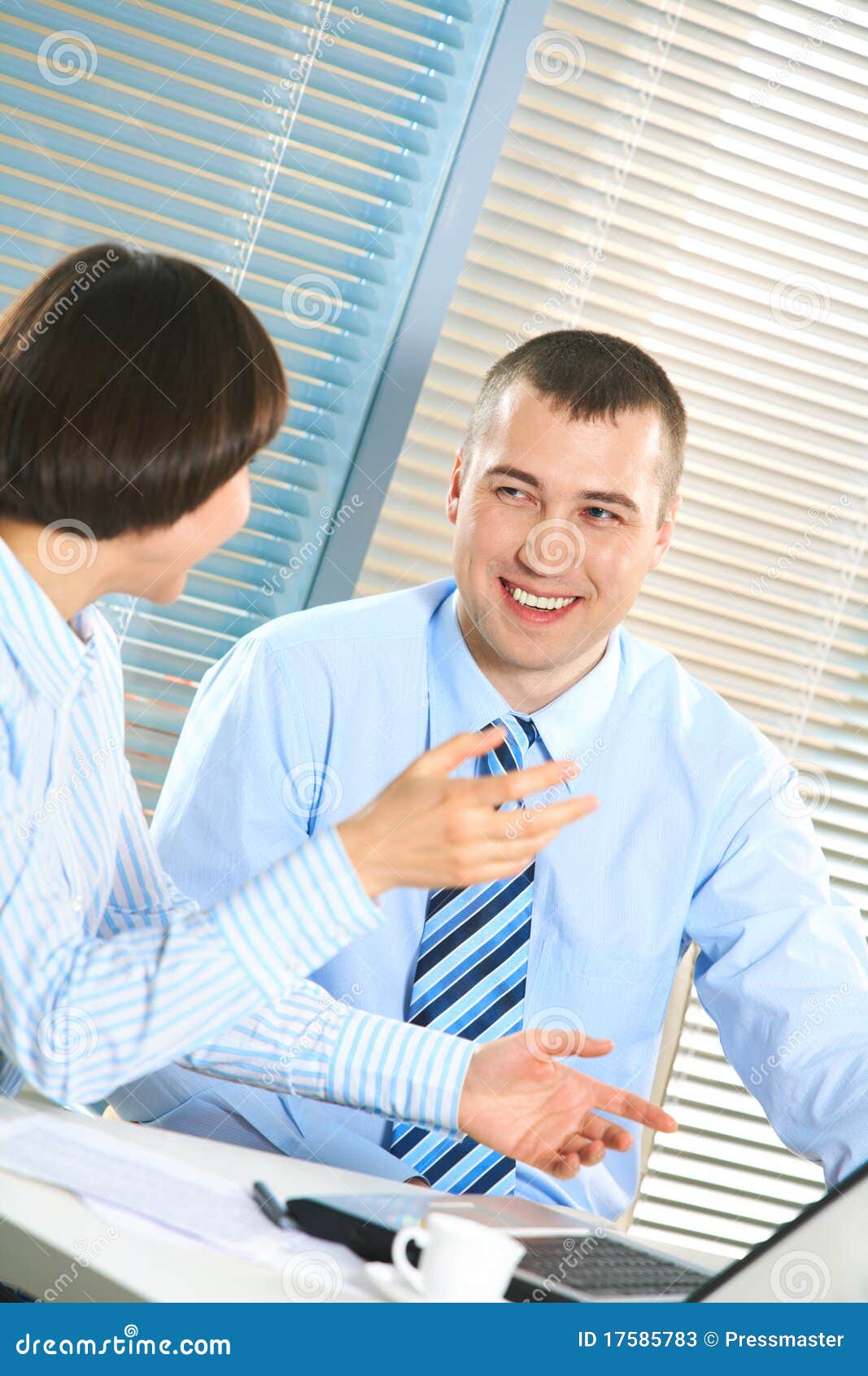 Conversation stock image. Image of female, adult, employment - 17585783