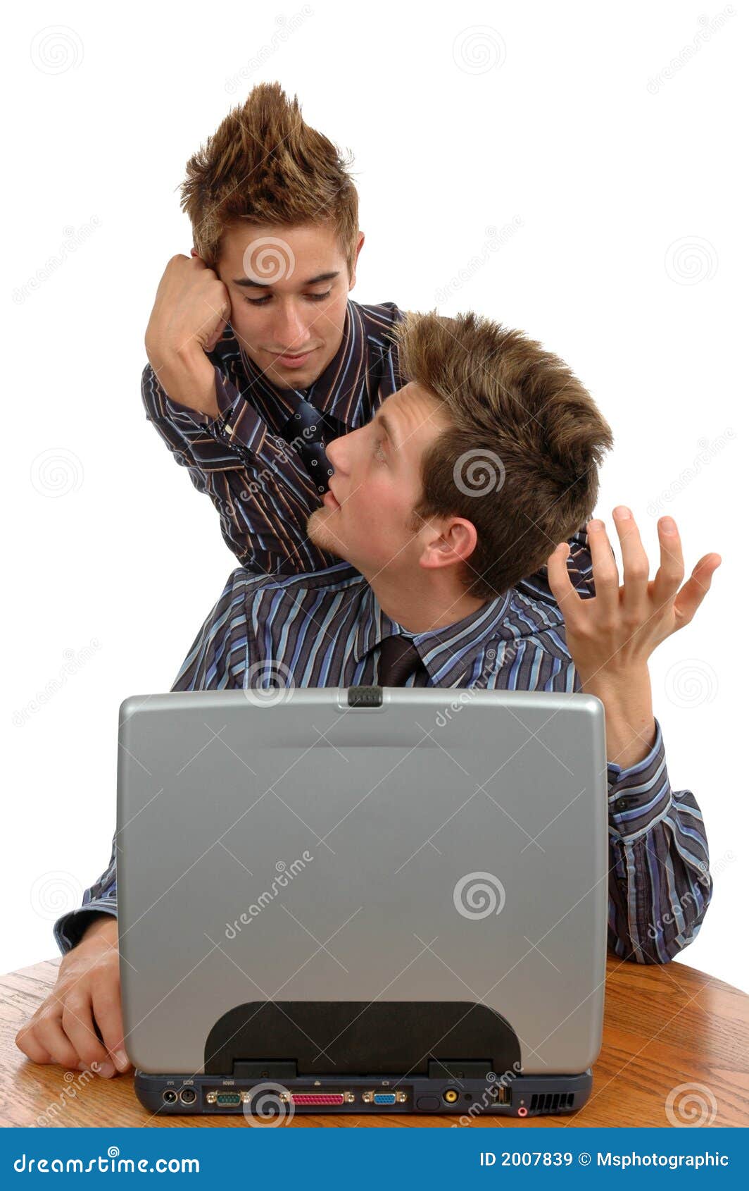 Conversation stock image. Image of laughing, desk, communication - 2007839