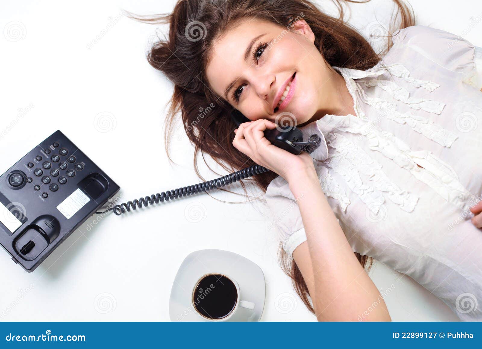 Conversation stock image. Image of relaxed, phone, studio - 22899127