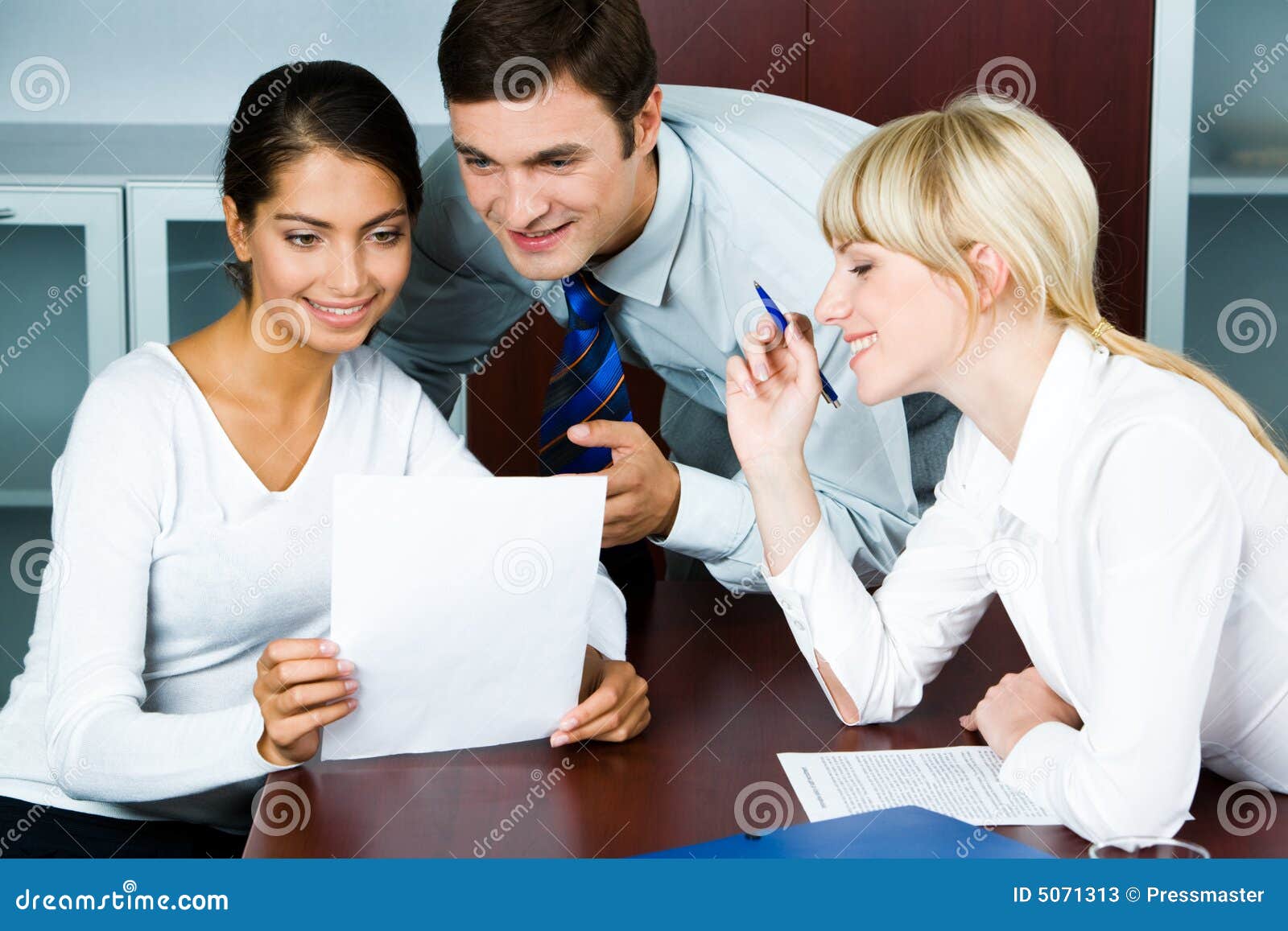 Conversation stock image. Image of happy, professional - 5071313