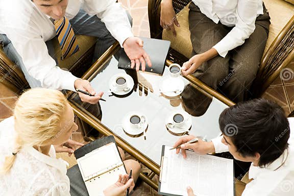 Conversation stock image. Image of discussion, convention - 6628307