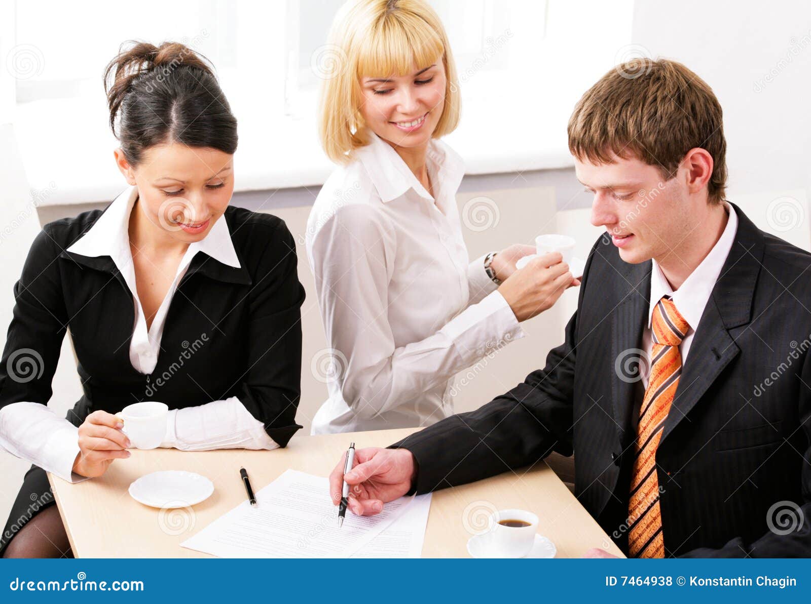 Conversation stock photo. Image of holding, communicating - 7464938