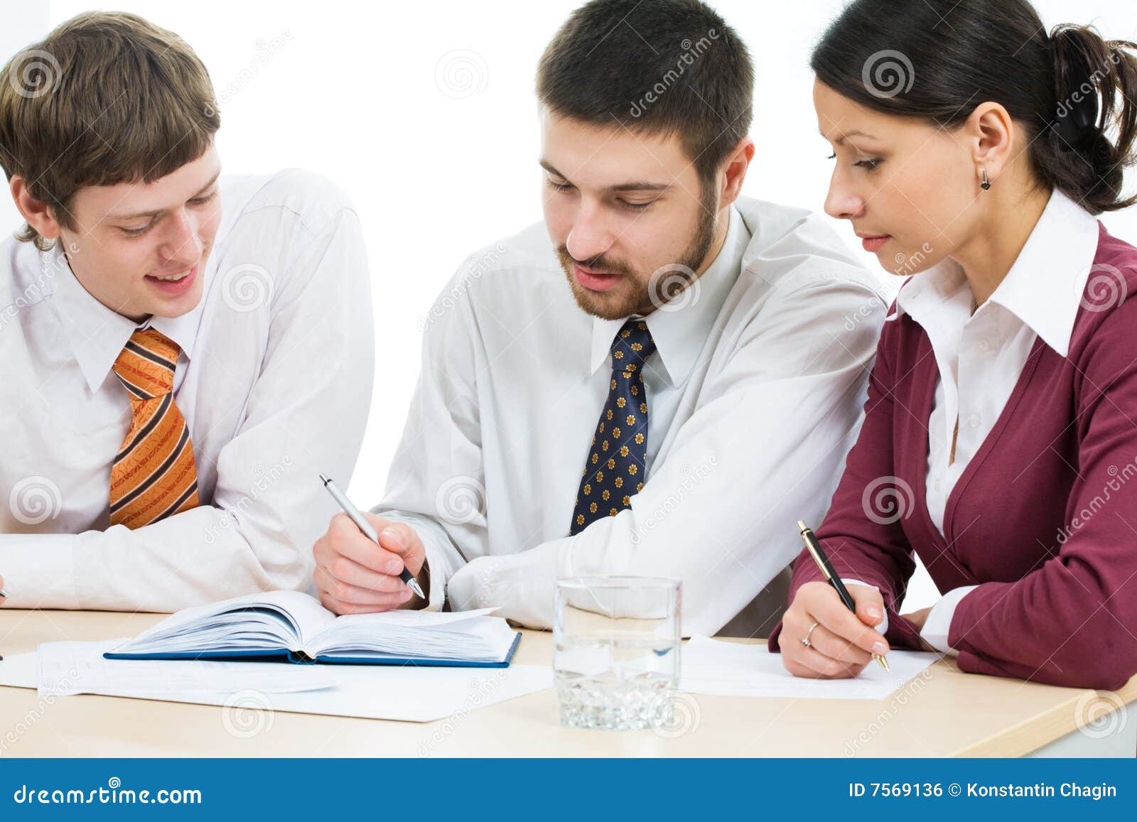 Conversation stock photo. Image of group, plan, handsome - 7569136