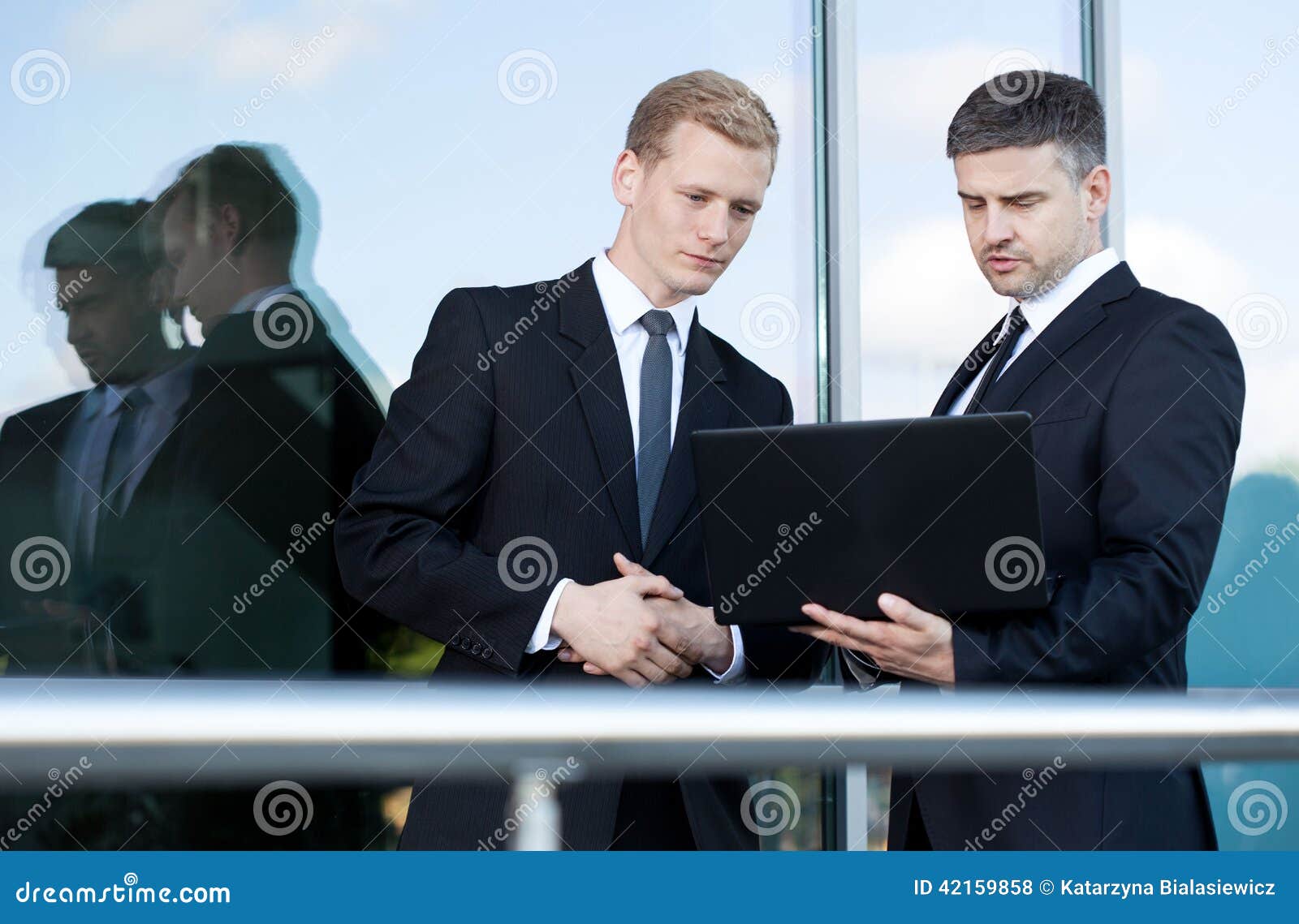 Conversation before Business Meeting Stock Photo - Image of ...