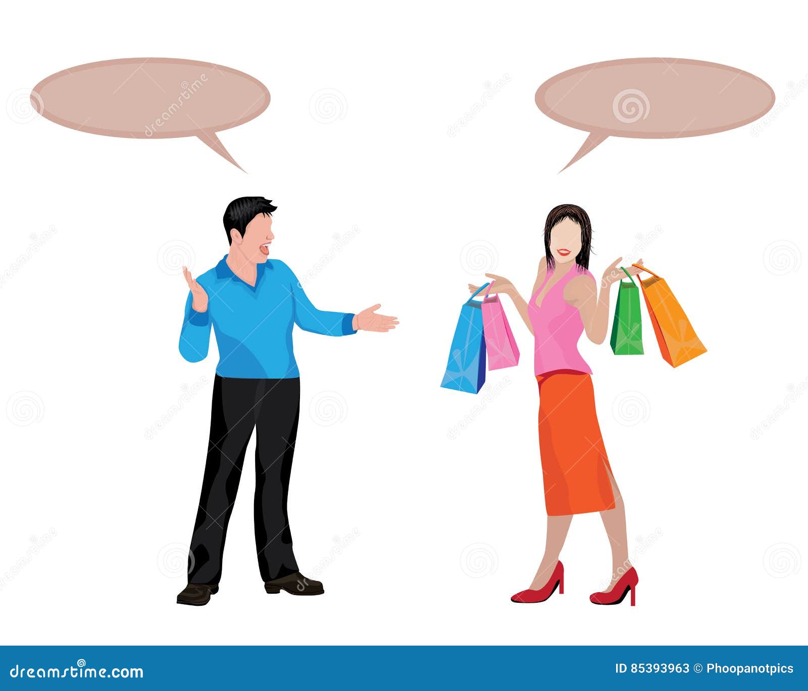 Conversation cartoon shape stock vector. Illustration of question ...