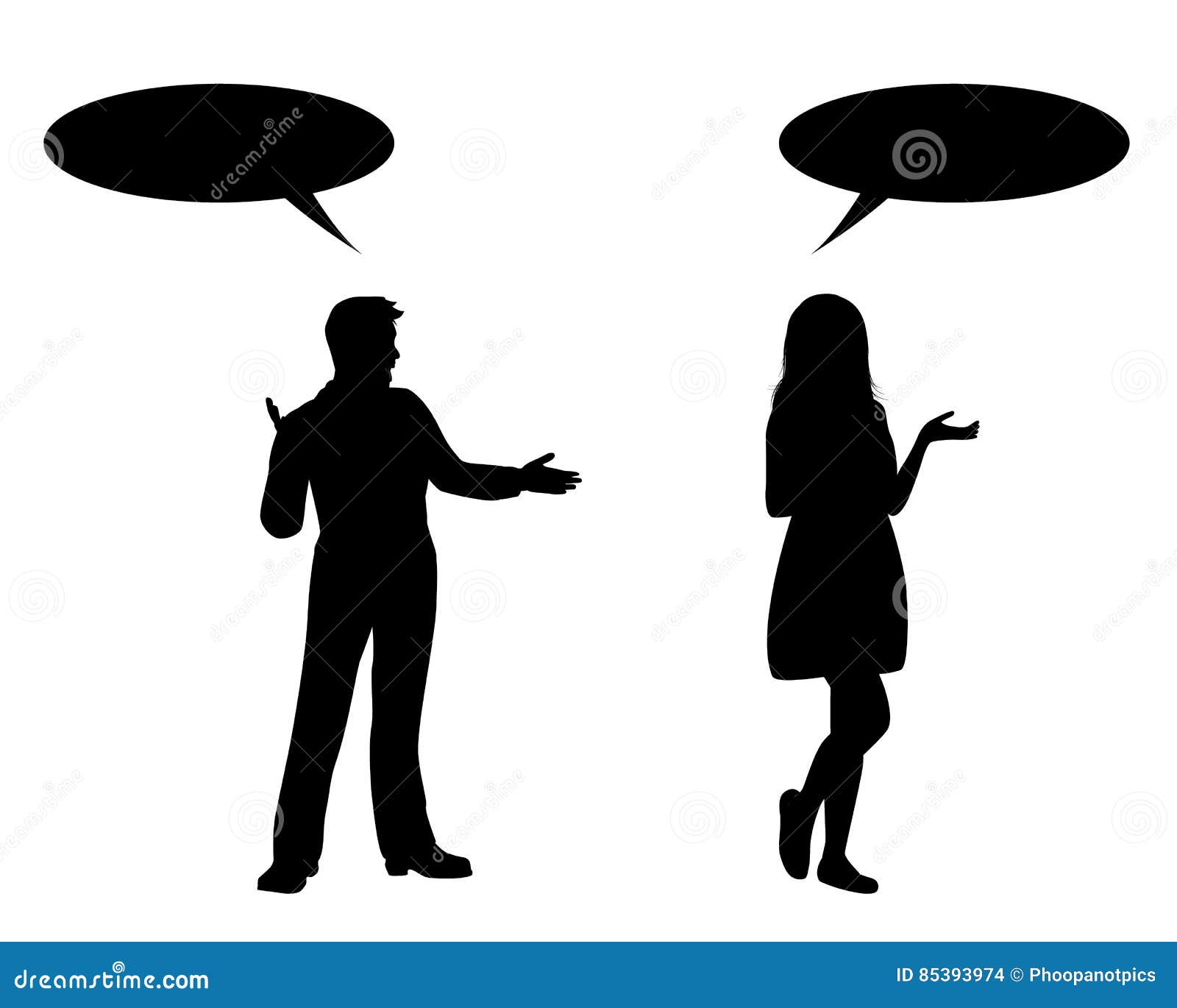 Conversation cartoon shape stock vector. Illustration of converse ...