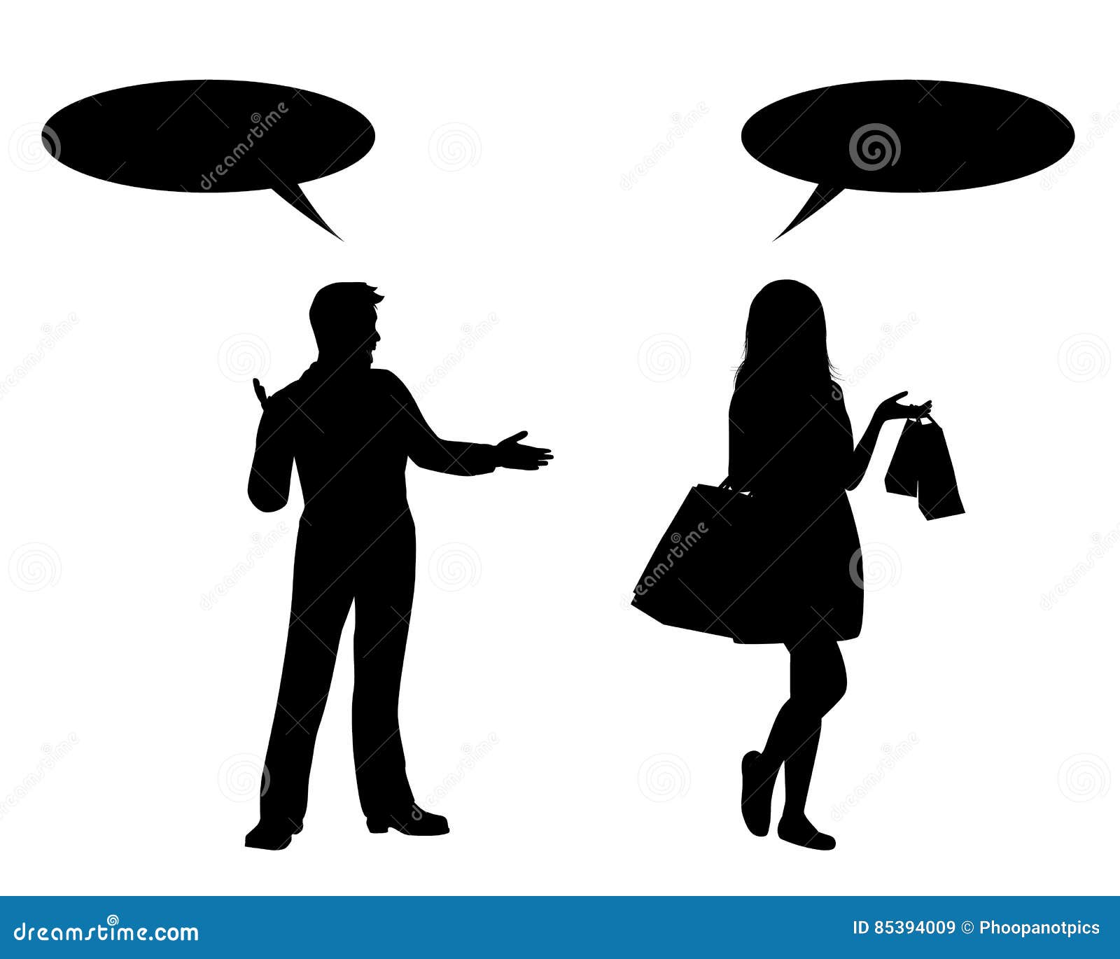 Conversation cartoon shape stock vector. Illustration of commune - 85394009