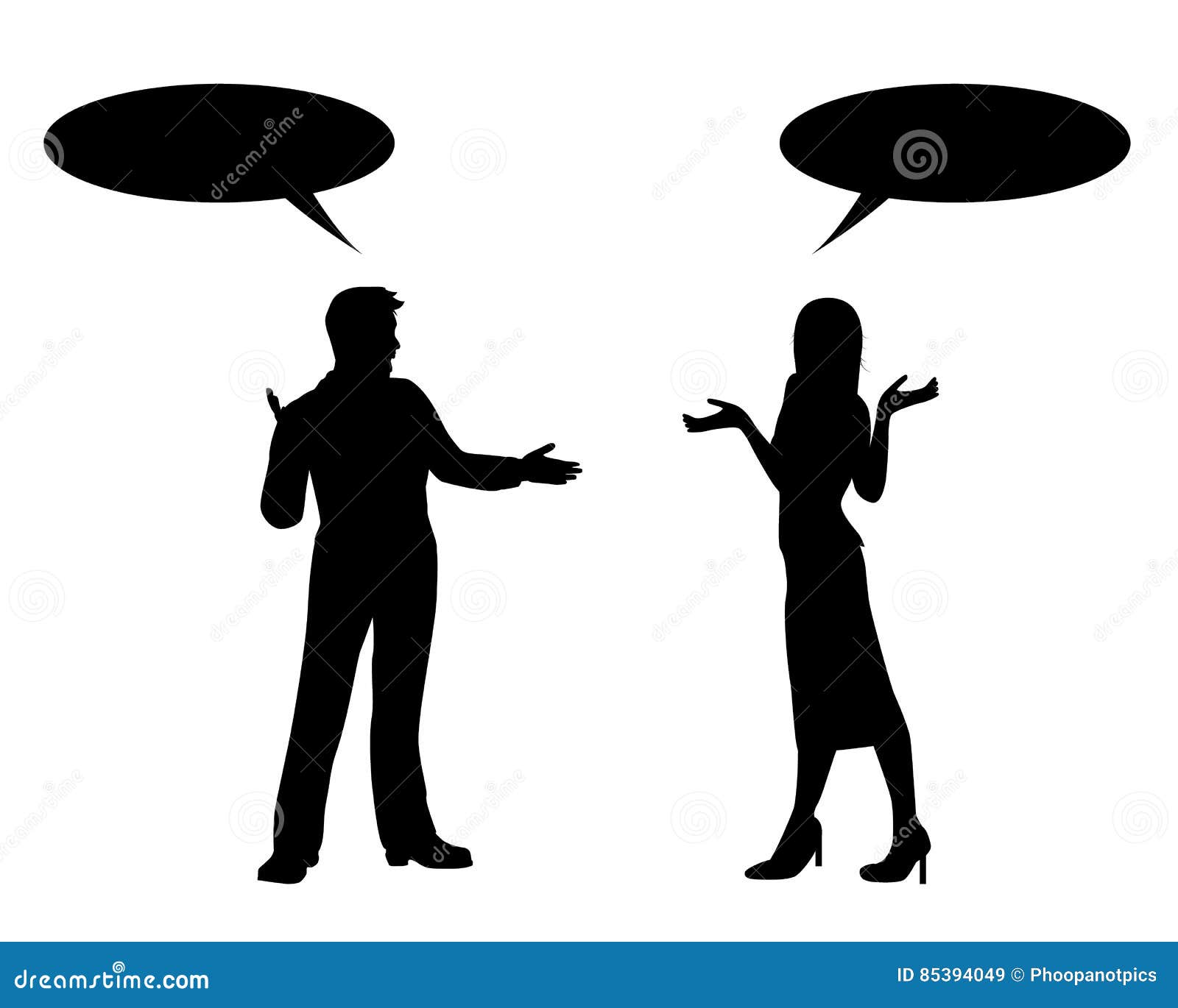 Conversation cartoon shape stock vector. Illustration of action - 85394049