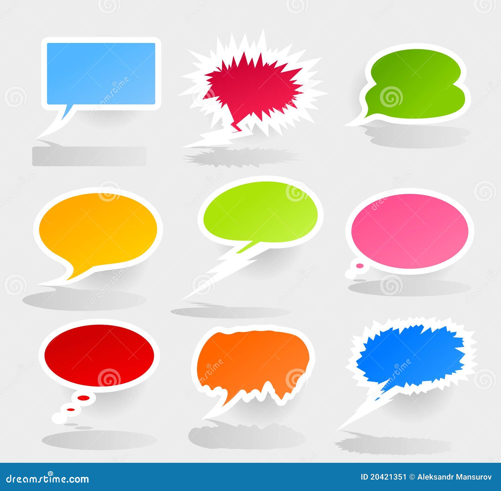 Conversation cloud2 stock vector. Illustration of index - 20421351