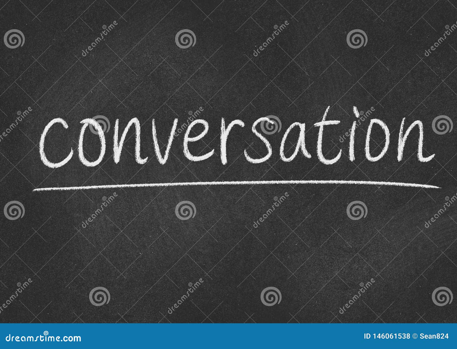 Conversation stock photo. Image of blackboard, sign - 146061538