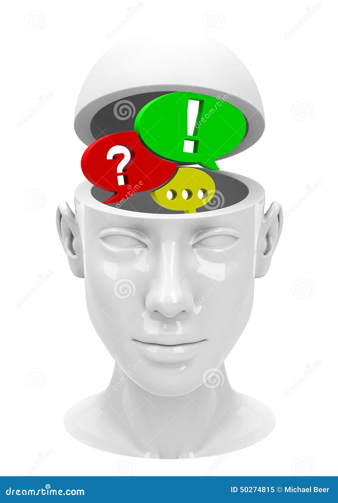 The conversation stock illustration. Illustration of information - 50274815