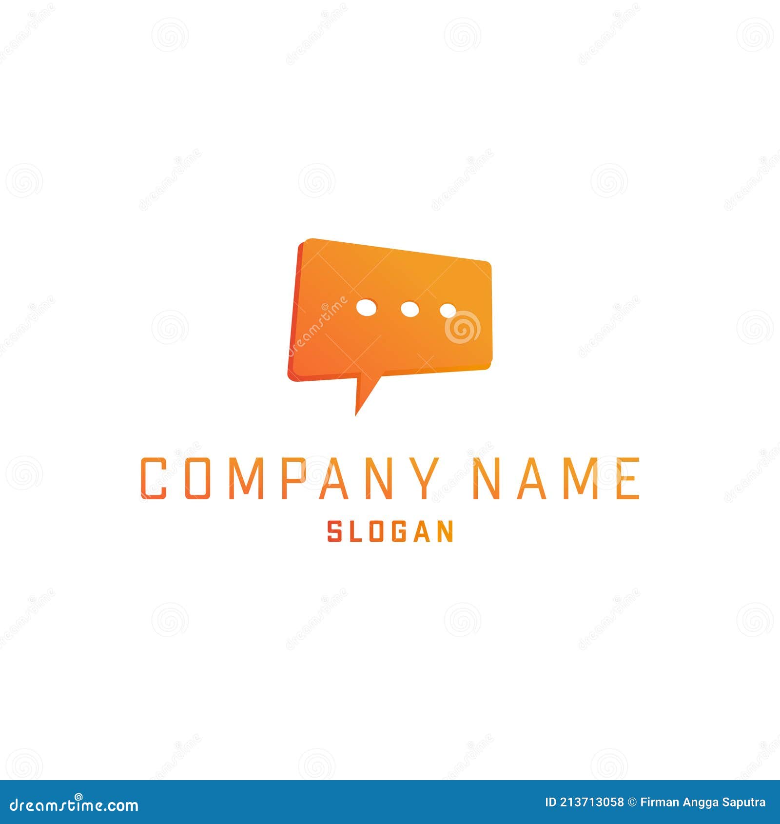 Conversation or Discussion Logo Inspirations Template Stock Vector ...