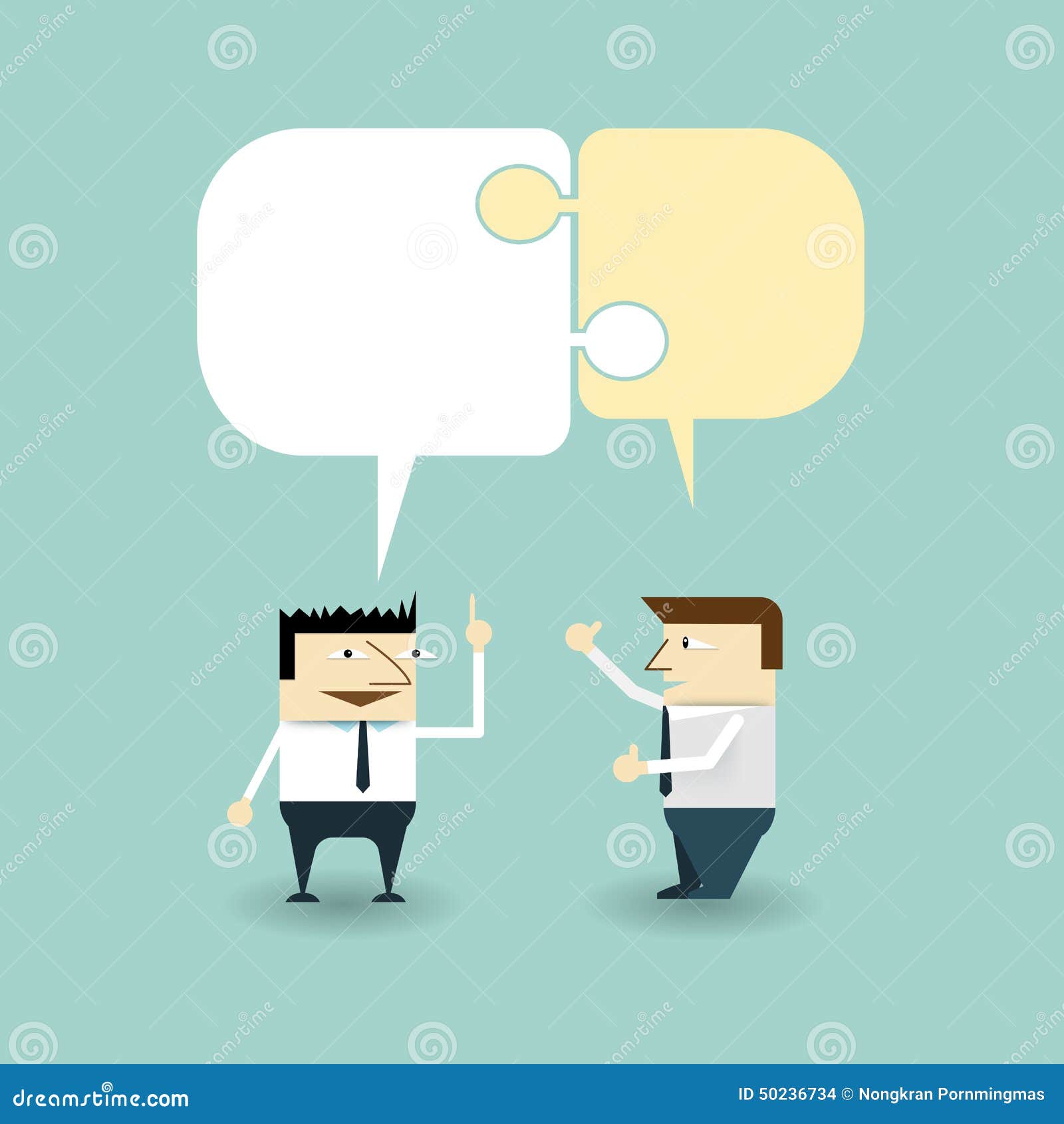 Conversation Exchange between Two Businessmen Stock Vector ... Conversation Exchange between Two Businessmen Stock Vector ...