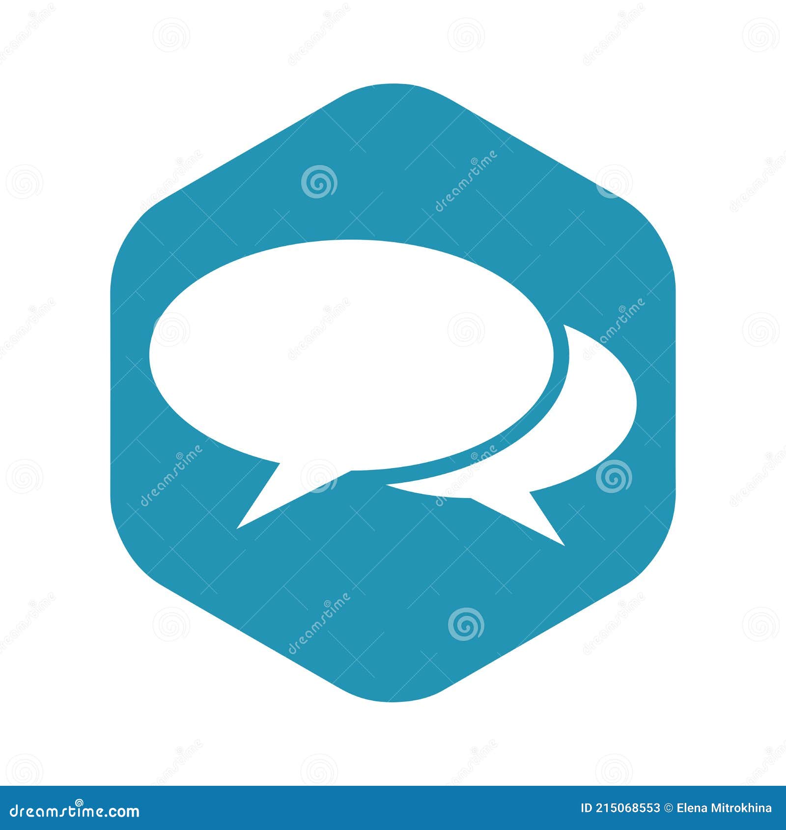 The Conversation Icon. Stash To Indicate a Conversation, Chat ...