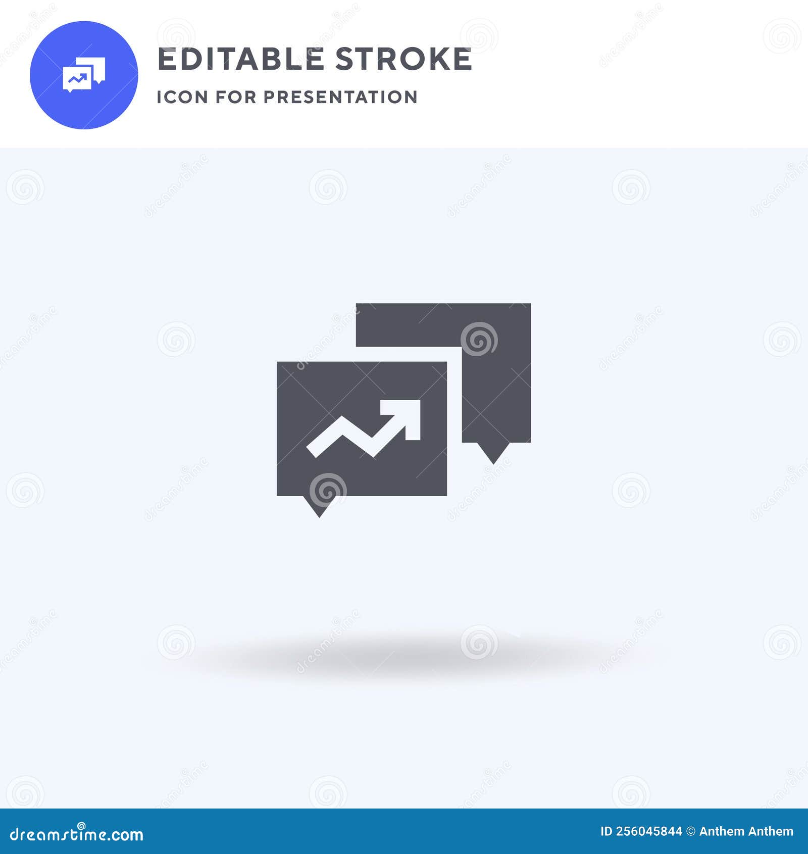 Conversation Icon Vector, Filled Flat Sign, Solid Pictogram Isolated on ...