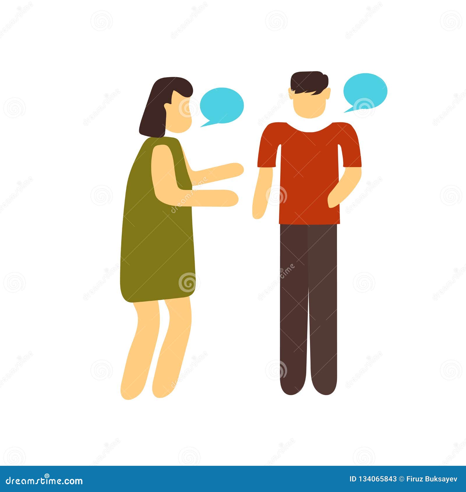 Conversation Icon Vector Isolated on White Background, Conversation ...