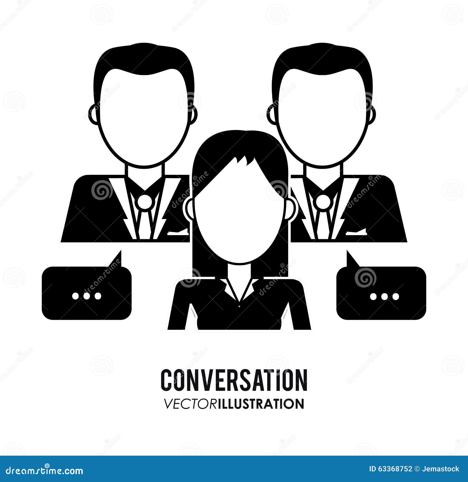 Conversation icons design stock vector. Illustration of subscription ...