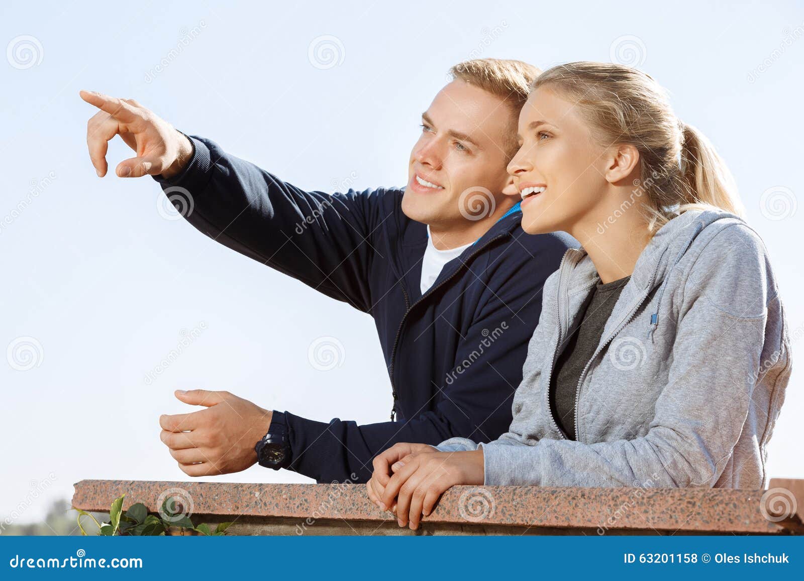 Conversation of Two Friends during Training Stock Photo - Image of ...