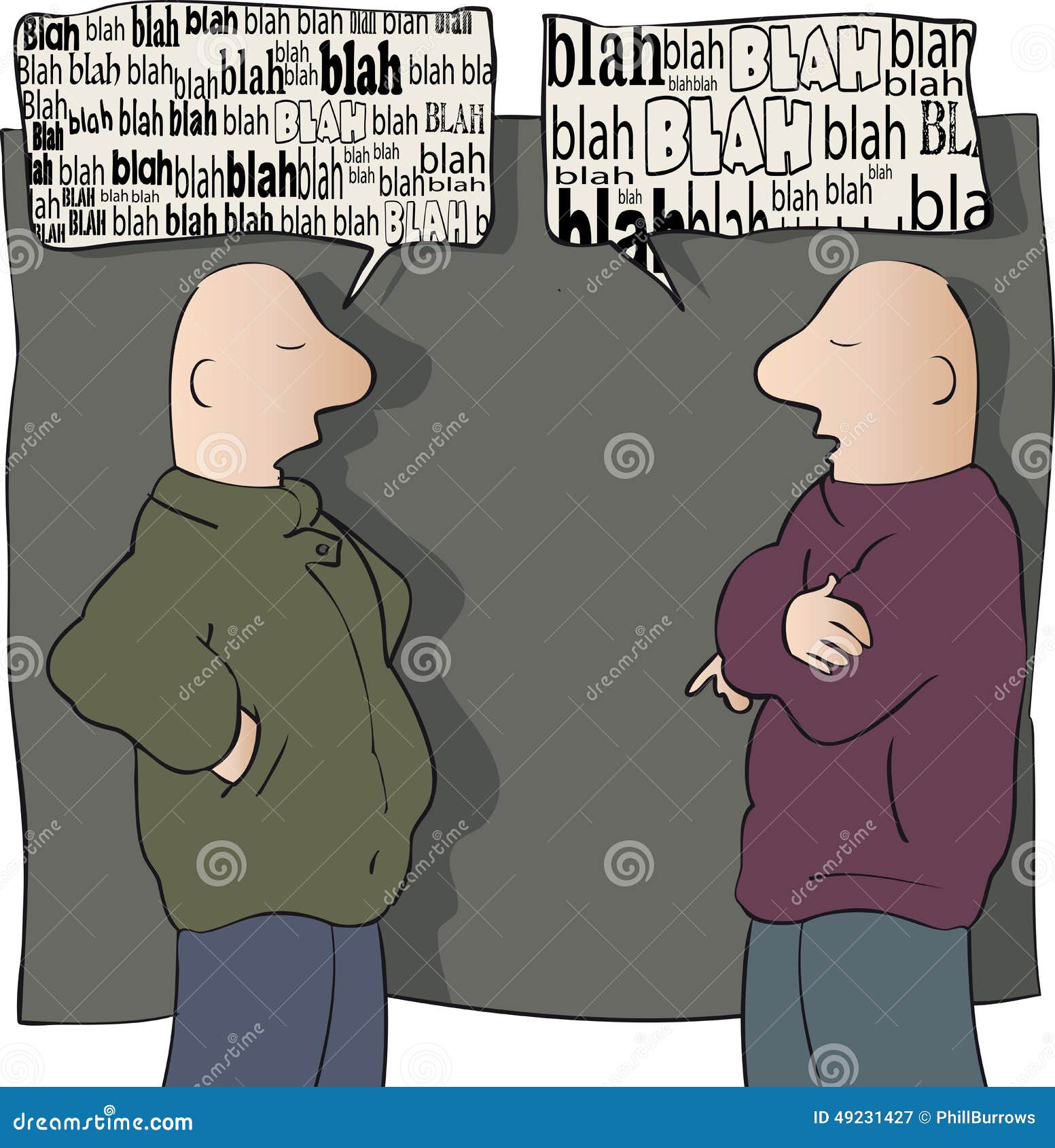 Conversation Cartoon Vector | CartoonDealer.com #49231427