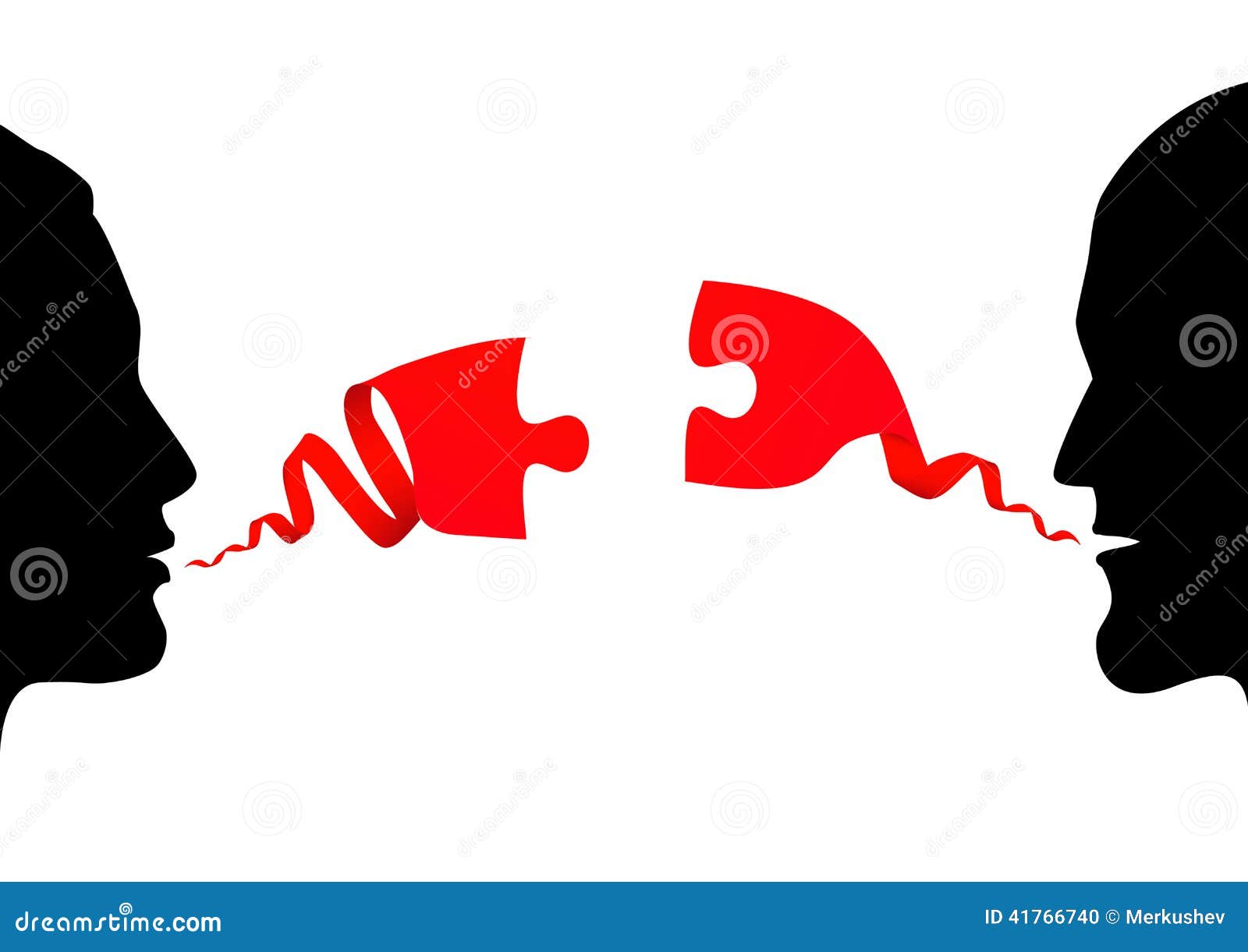 Conversation between Two People Stock Vector - Illustration of black ...