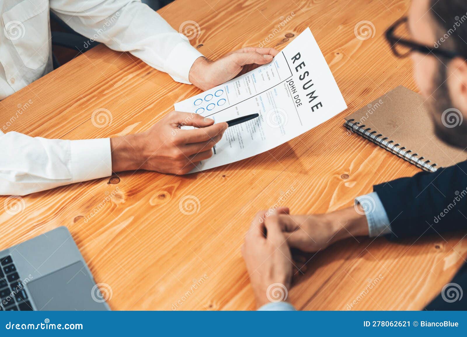 Conversational Job Interview between Interviewer and Candidate. Entity ...