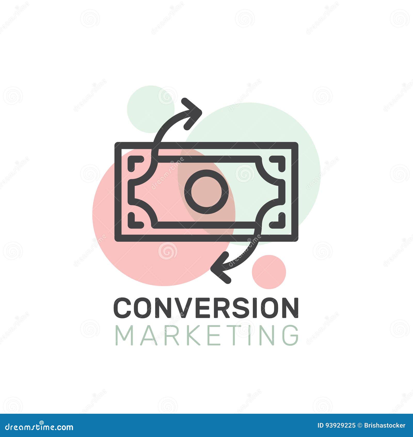 Conversion Logo Vector Illustration | CartoonDealer.com #38160112