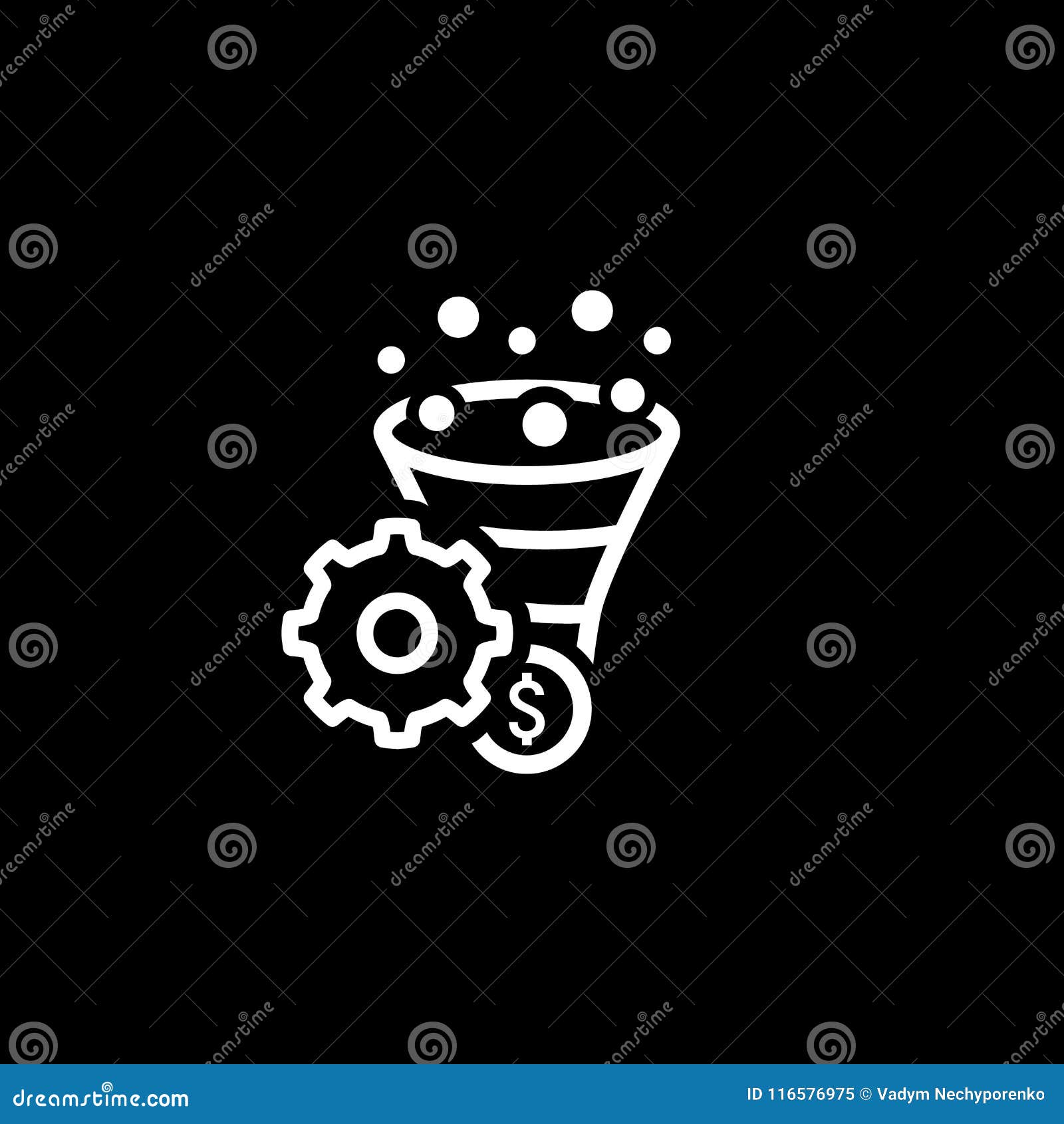 Conversion Rate Optimisation Icon. Cartoon Vector | CartoonDealer.com ...