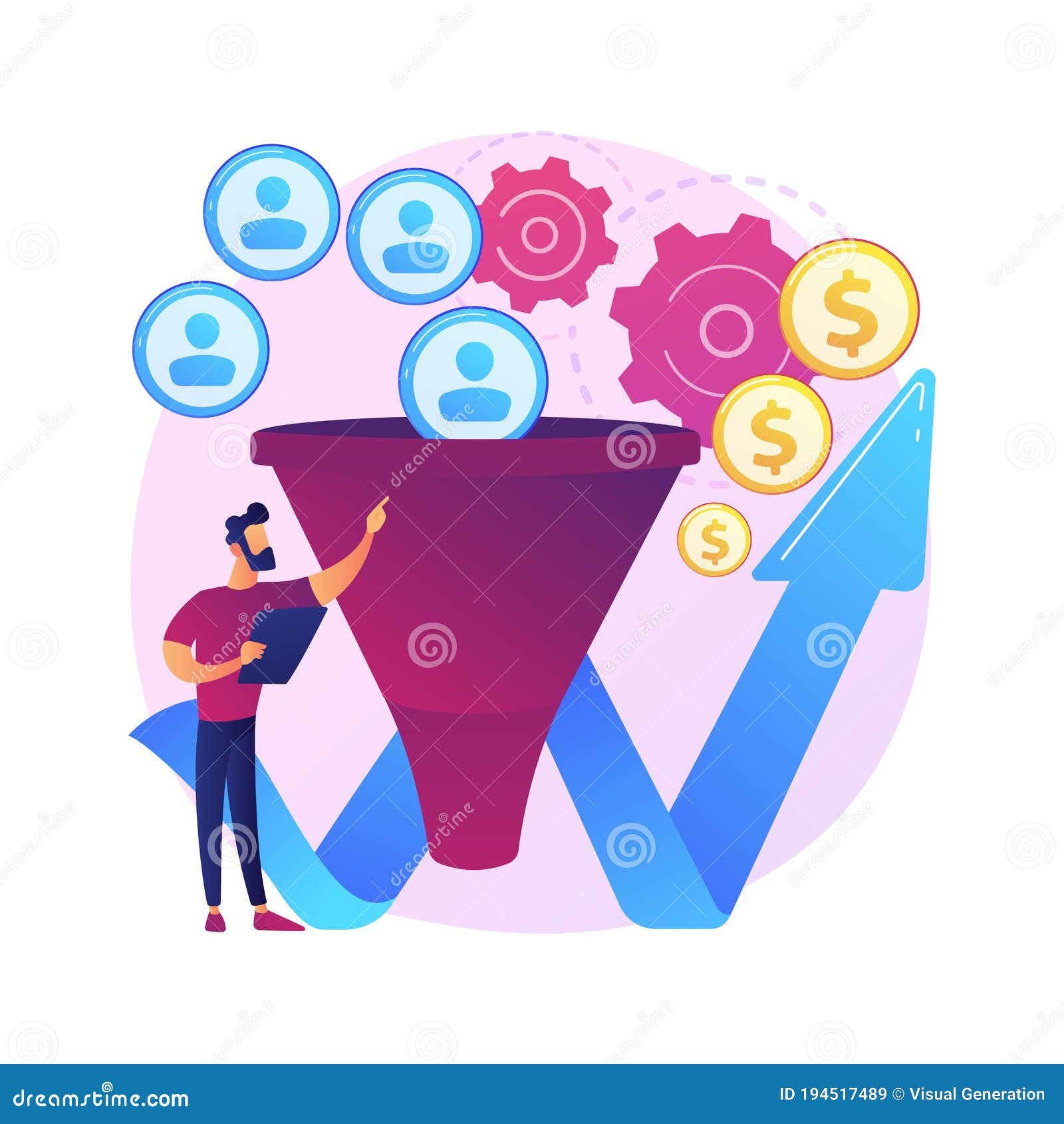 Conversion Rate Optimization Abstract Concept Vector Illustration ...