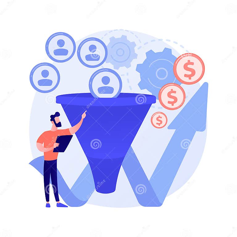 Conversion Rate Optimization Abstract Concept Vector Illustration. Stock Vector - Illustration ...