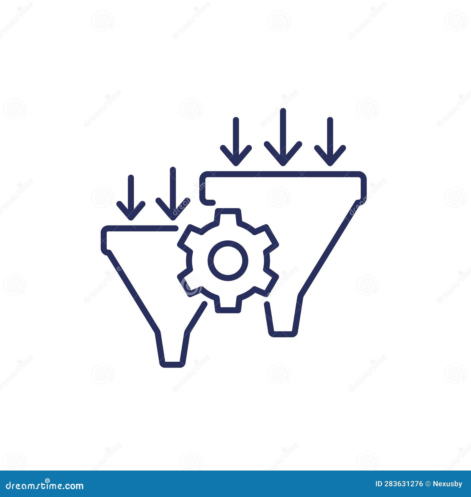 Conversion Rate Optimization Icon, CRO Line Vector Stock Vector ...