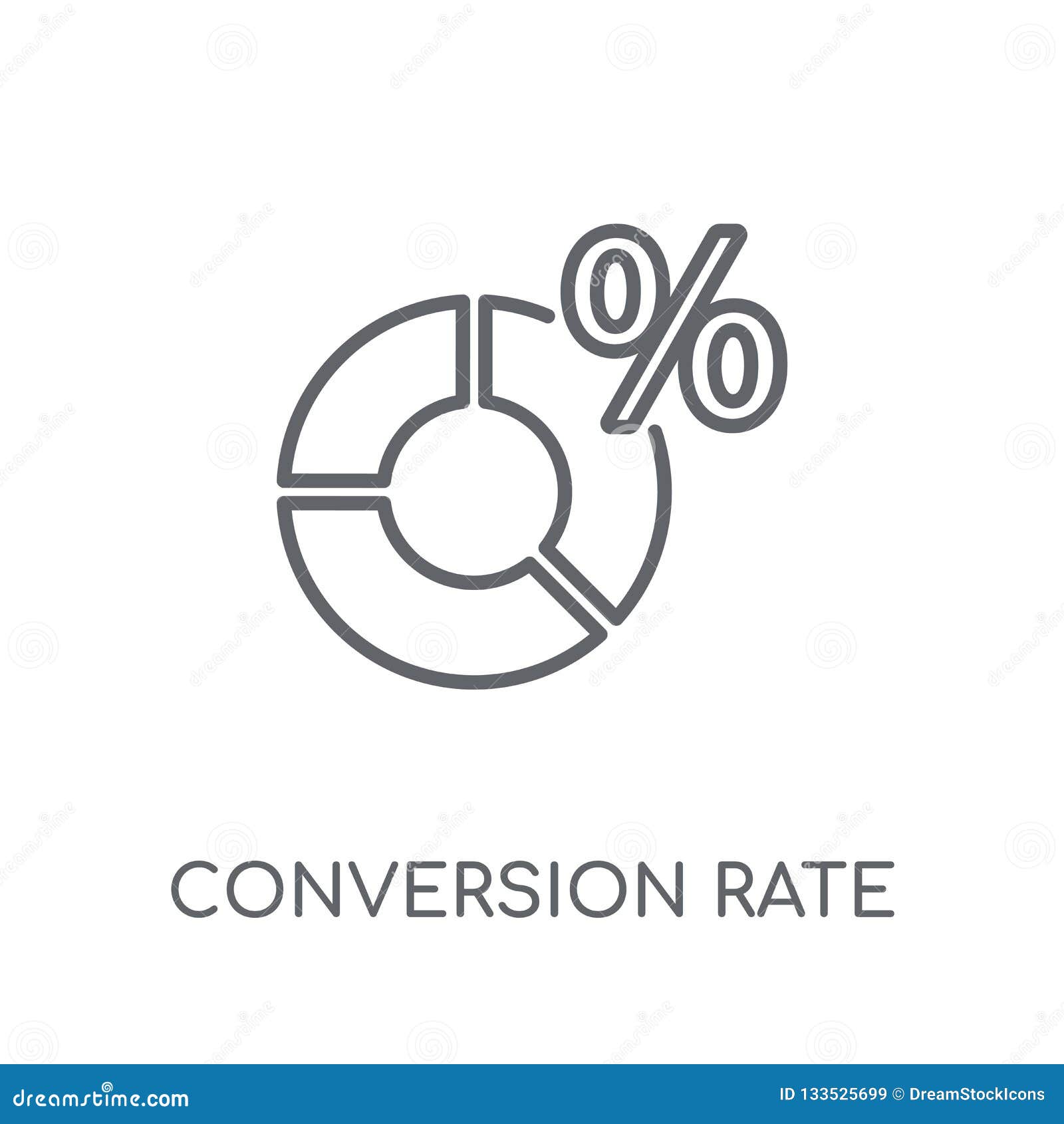 Conversion Rate Optimization Linear Icon. Modern Outline Convers Stock ...