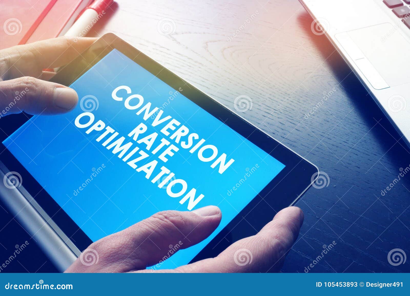 Conversion Rate Optimization Report. Stock Image - Image of ...