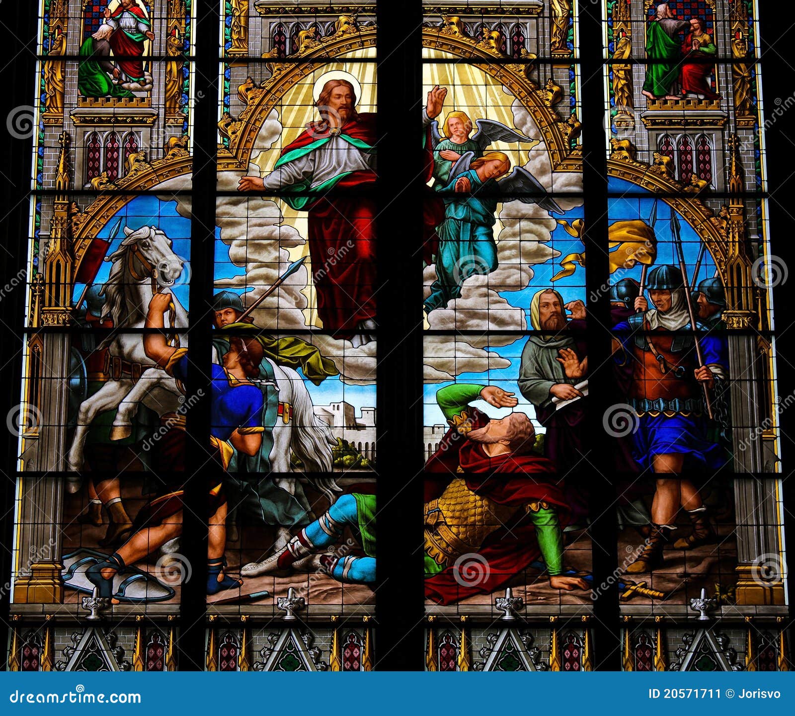 Conversion of Saint Paul stock image. Image of window - 20571711