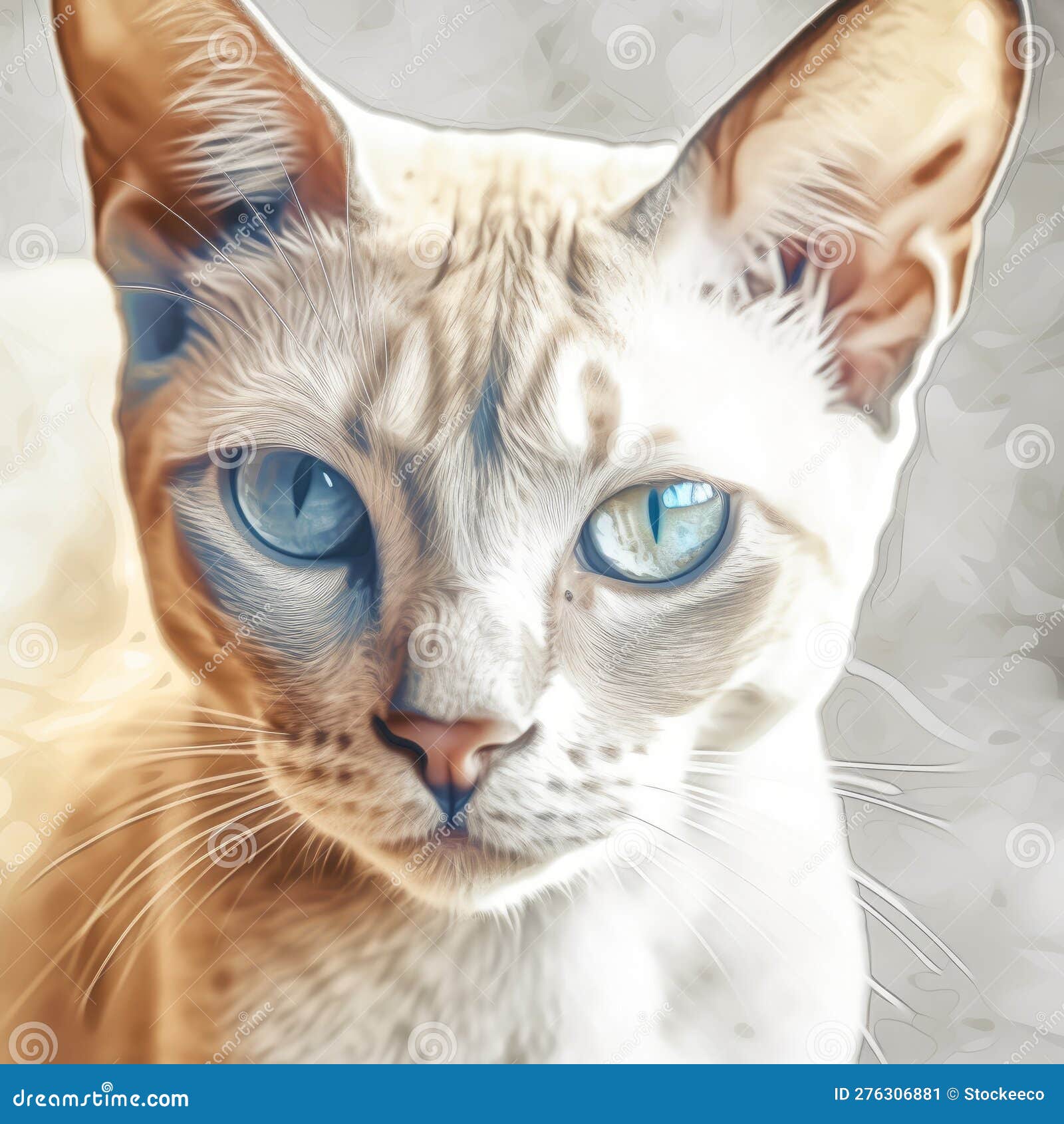 Colorpoint Shorthair Cat