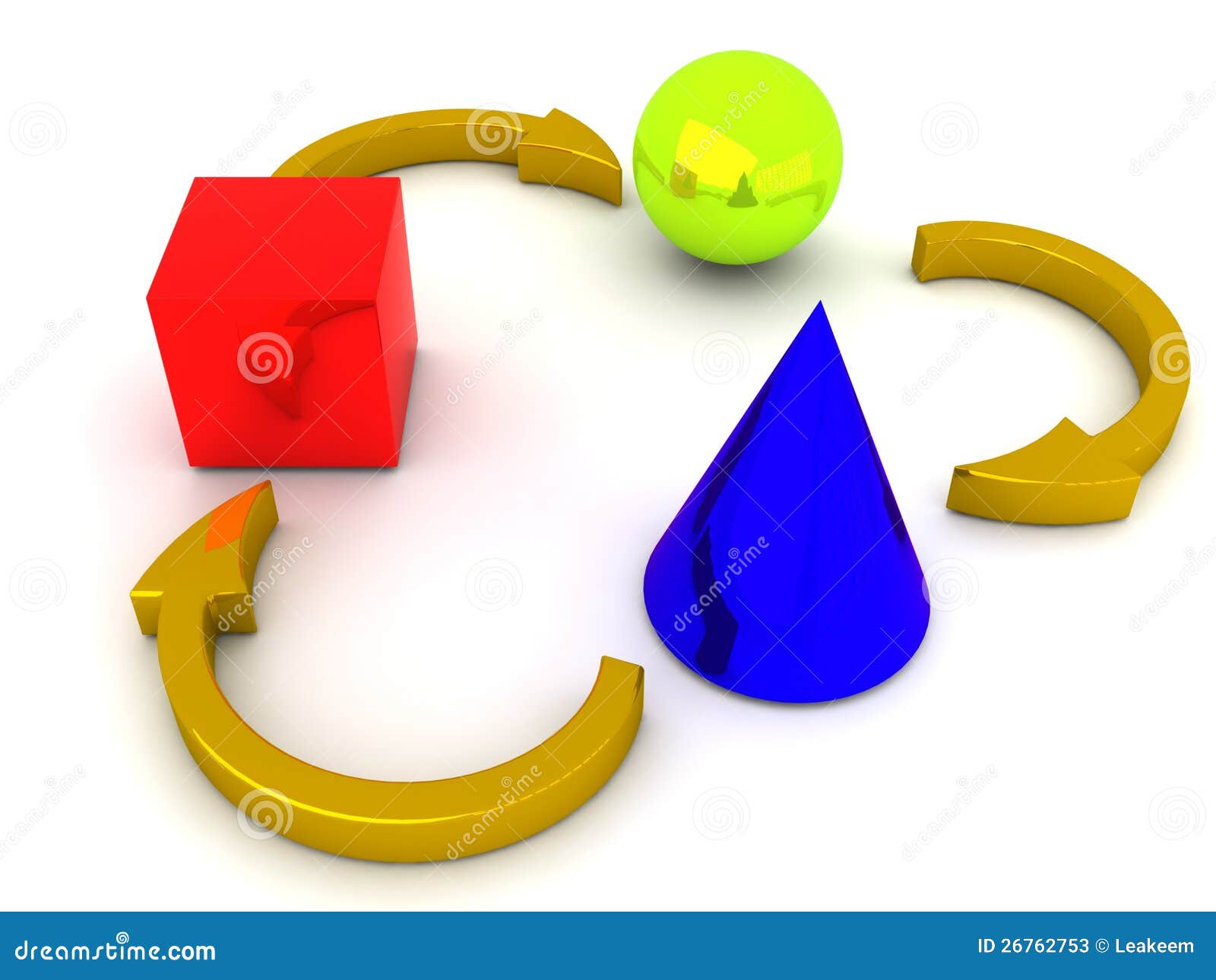 Convert Geometry stock illustration. Illustration of arrow - 26762753