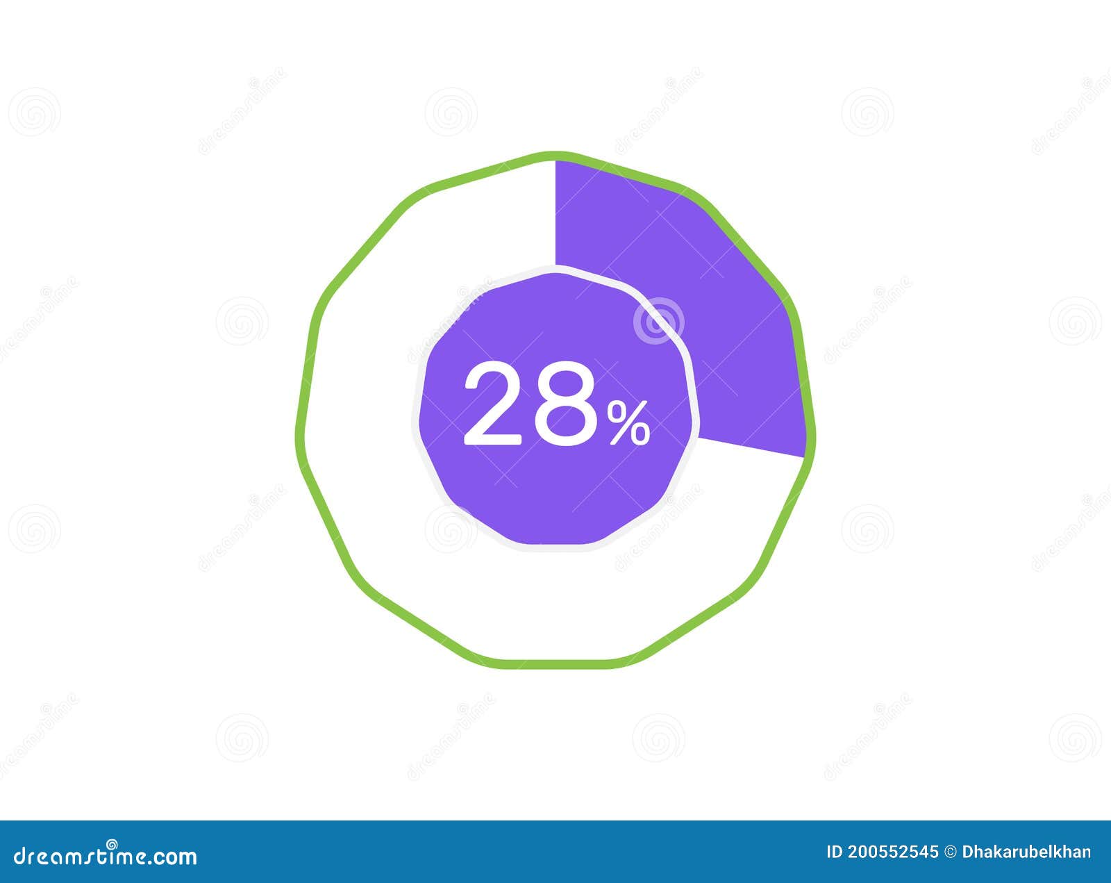 28 Percentage, 28 Percentage Ready To Use for Web Design, Infographic ...