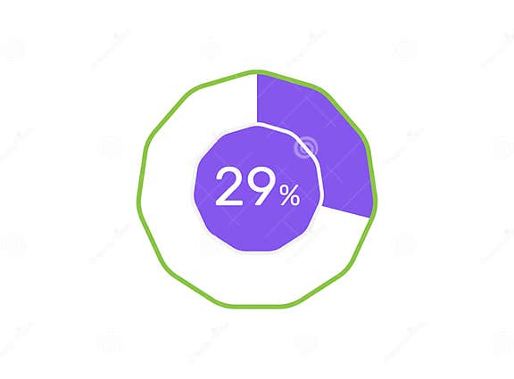 29 Percentage, 29 Percentage Ready To Use for Web Design, Infographic ...