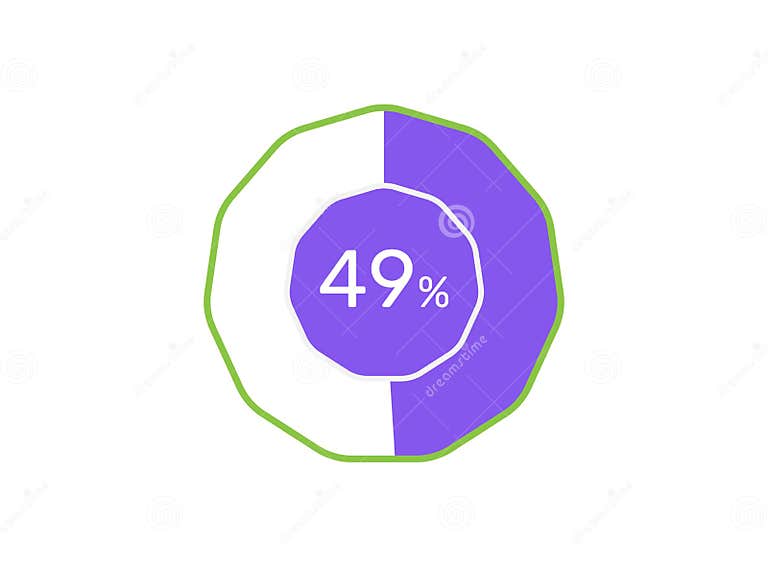 49 Percentage, 49 Percentage Ready To Use for Web Design, Infographic ...
