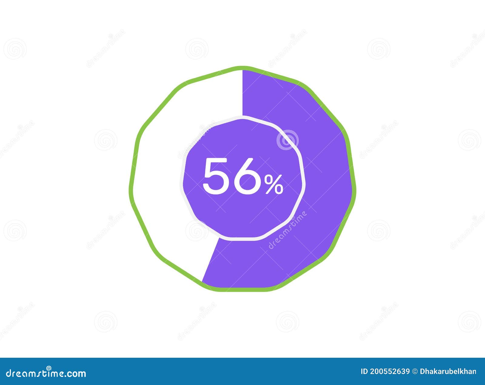 56 Percentage, 56 Percentage Ready To Use for Web Design, Infographic ...