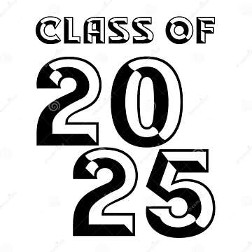 Class of 2025 Vector T Shirt Design, Class Graduate Stock Vector ...