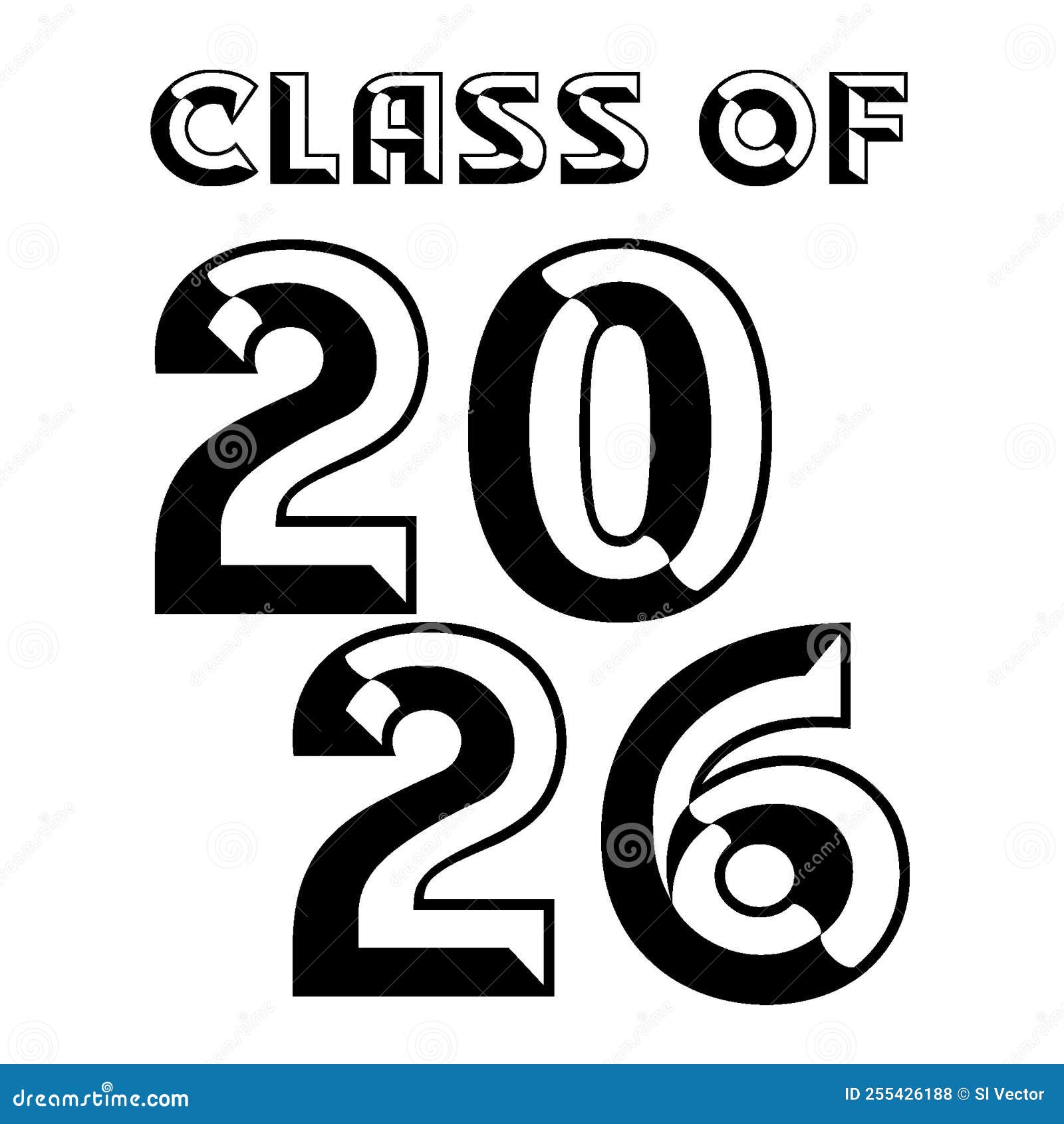 Class of 2026 Vector T Shirt Design, Class Graduate Stock Vector ...