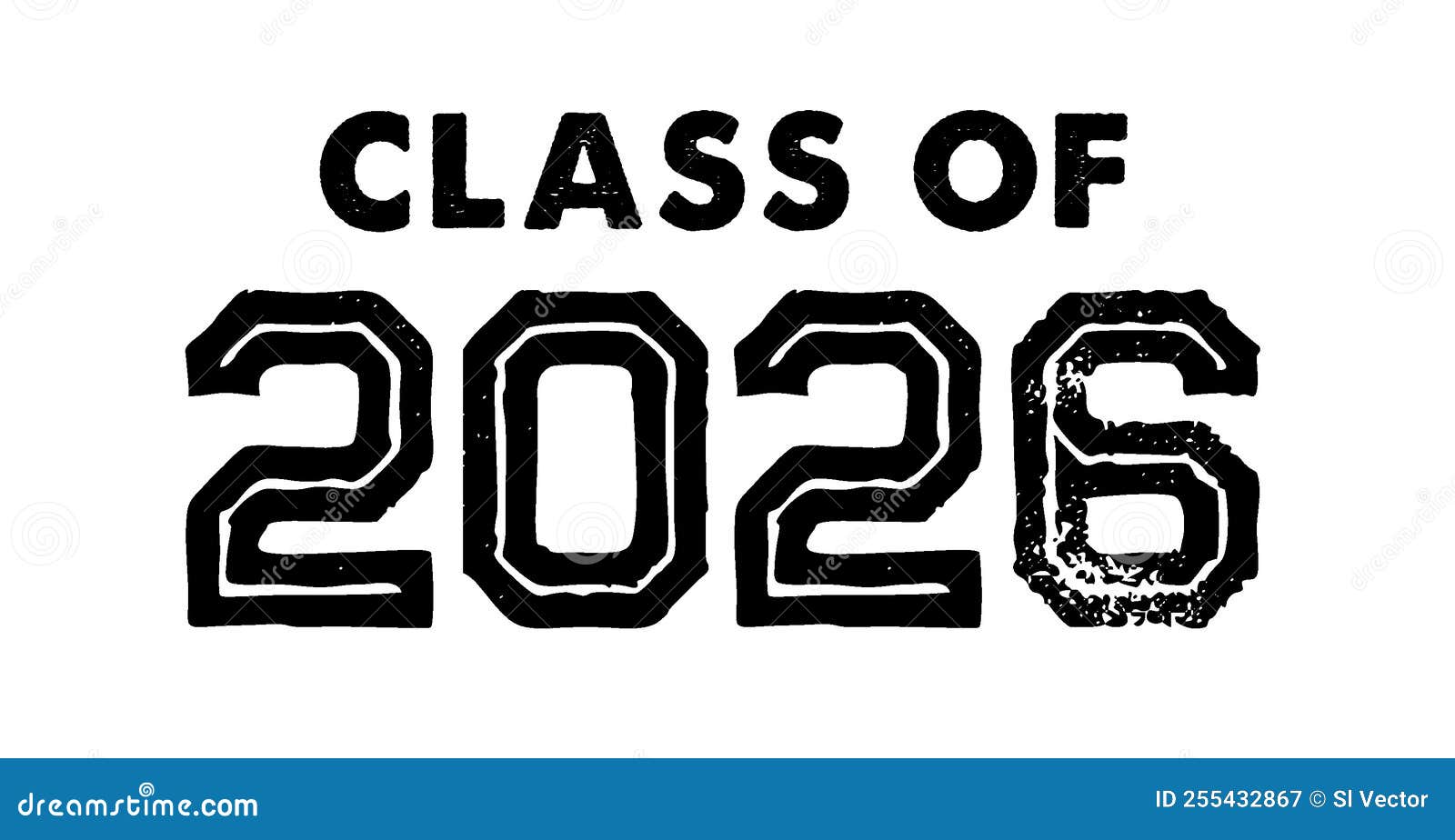 Class of 2026 Vector T Shirt Design, Class Graduate Stock Vector ...